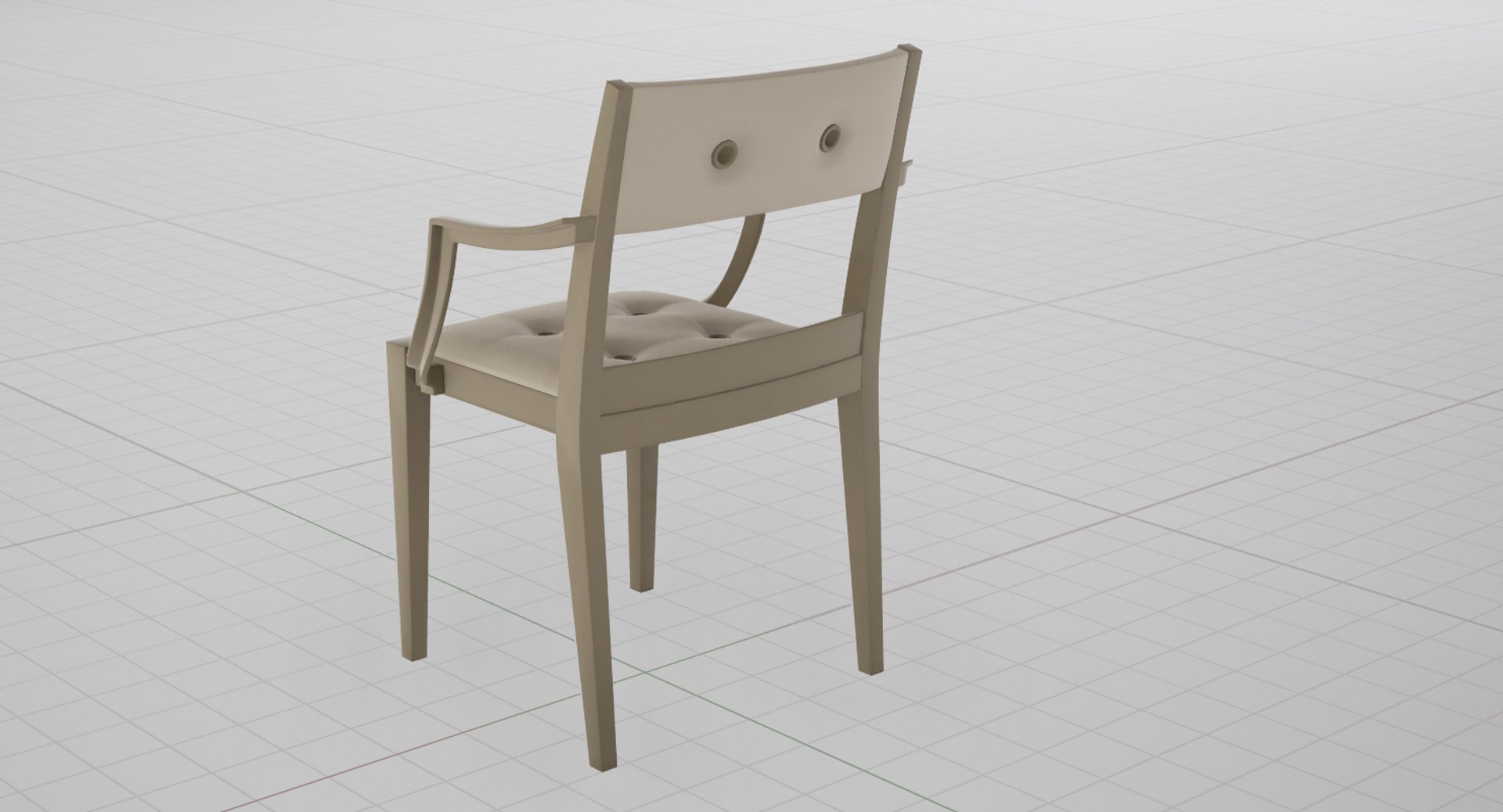 3d Unreal Dedon Play Chair