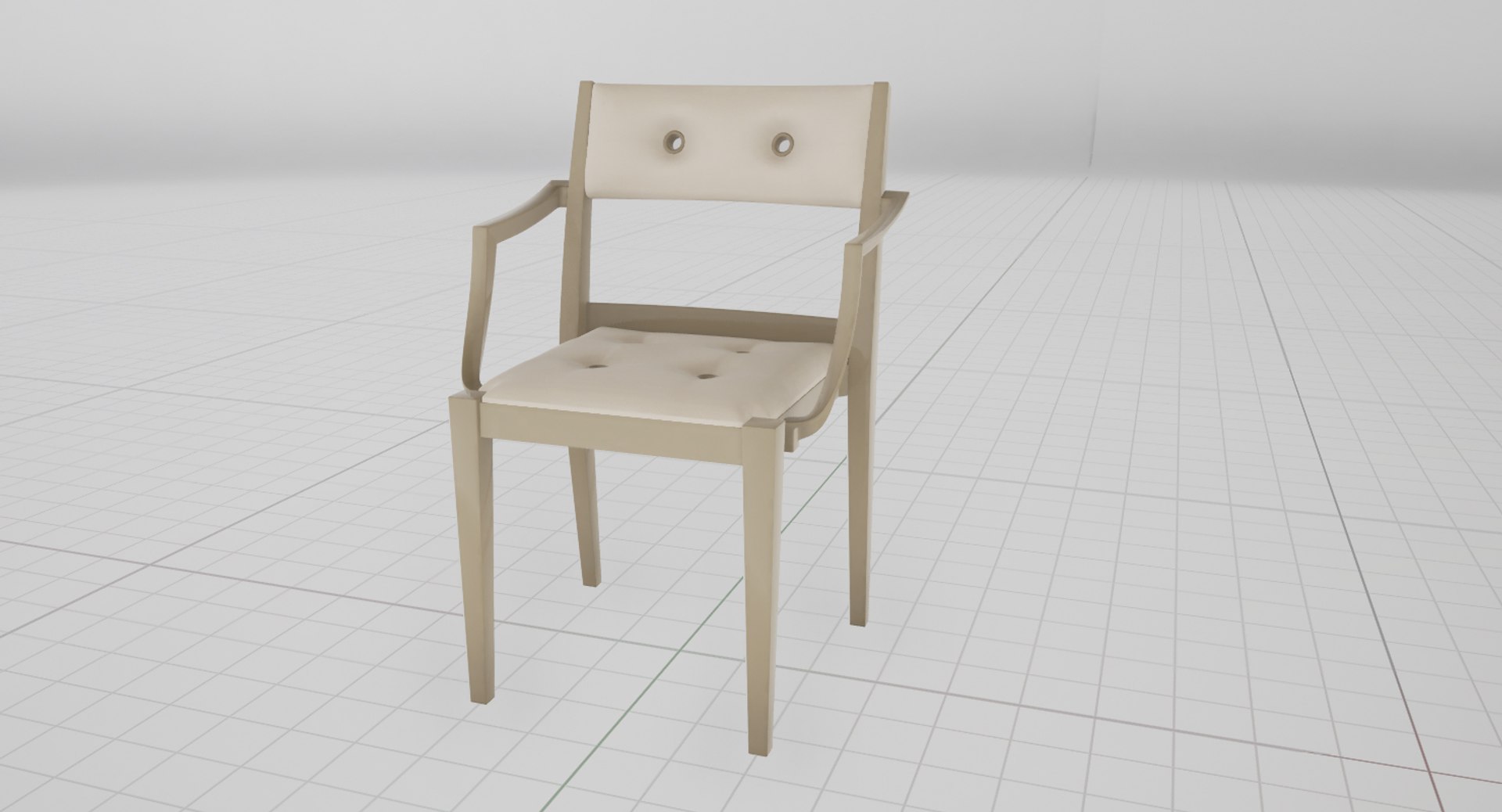 3d Unreal Dedon Play Chair