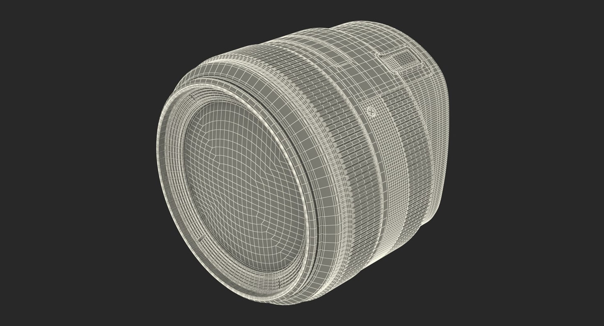 3D camera lenses lens - TurboSquid 1300758