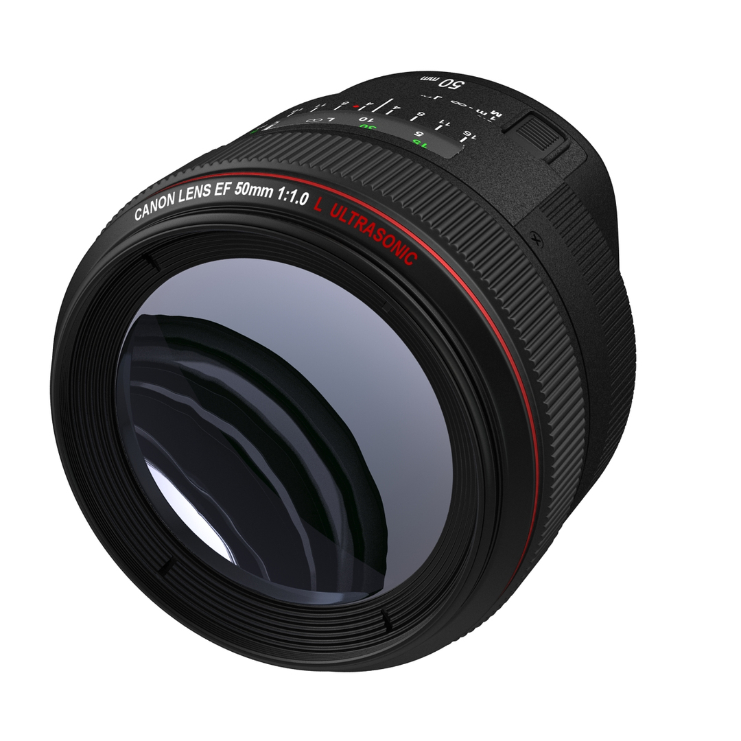 3D camera lenses lens - TurboSquid 1300758