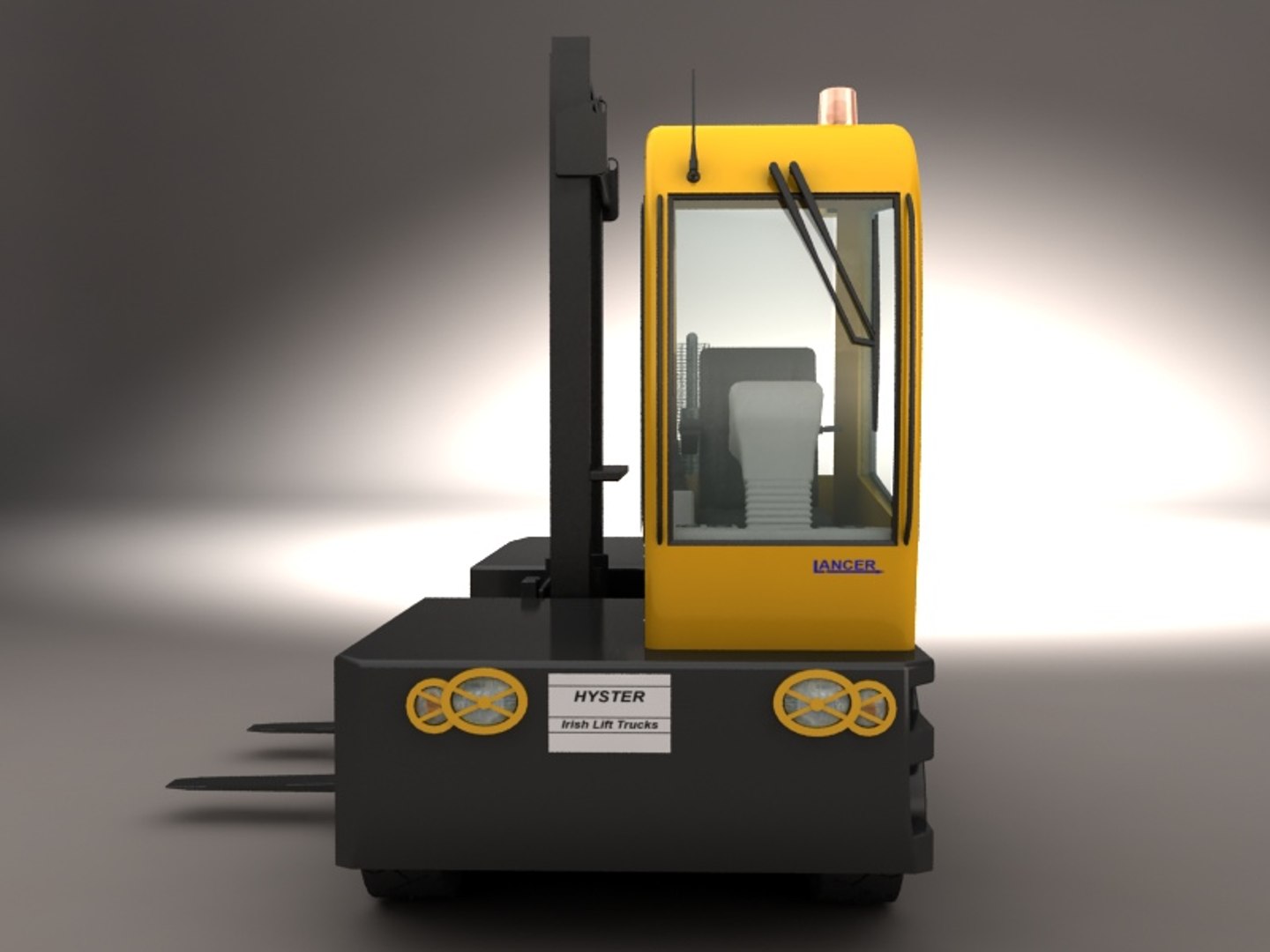 3d Model Lancer Lift Truck Lq50