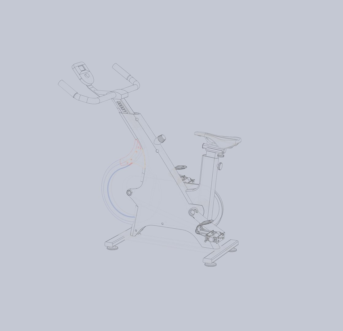 3D Exercise Bike model - TurboSquid 2079070