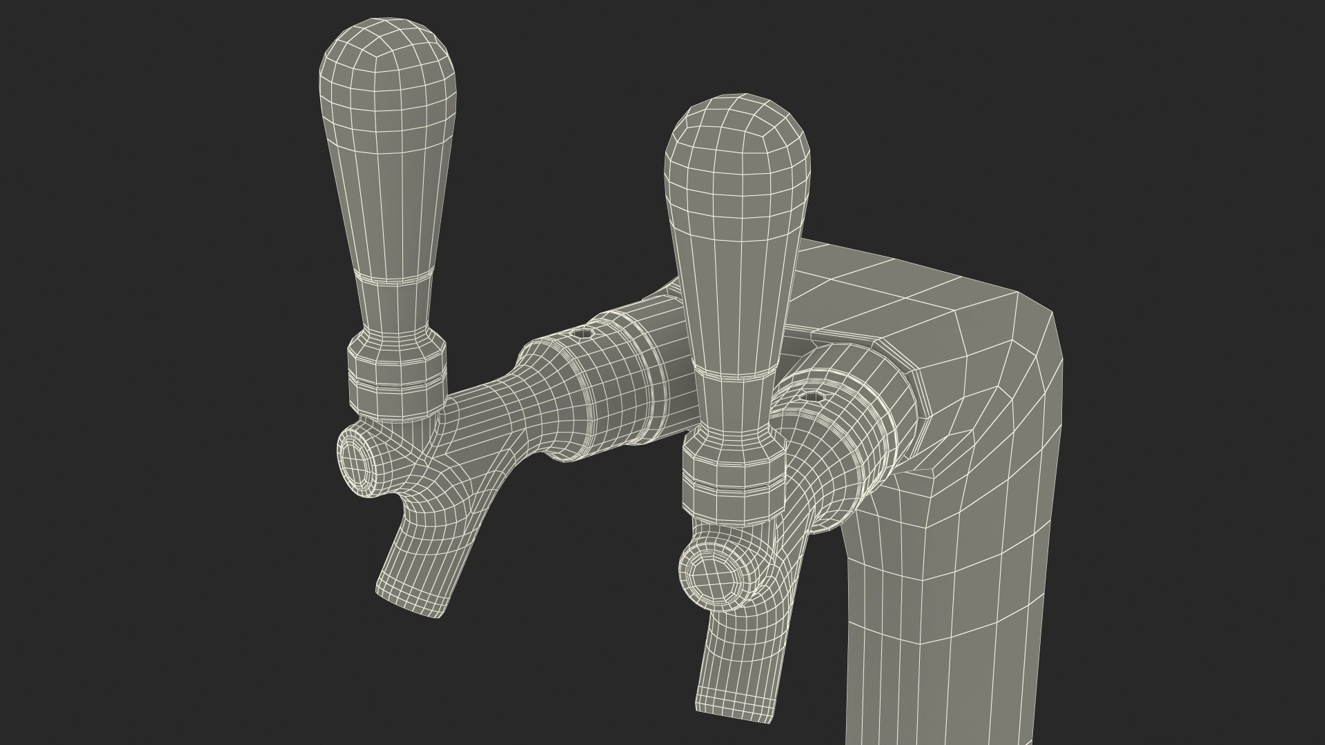 Double Tap Draft Beer 3D Model - TurboSquid 1624465