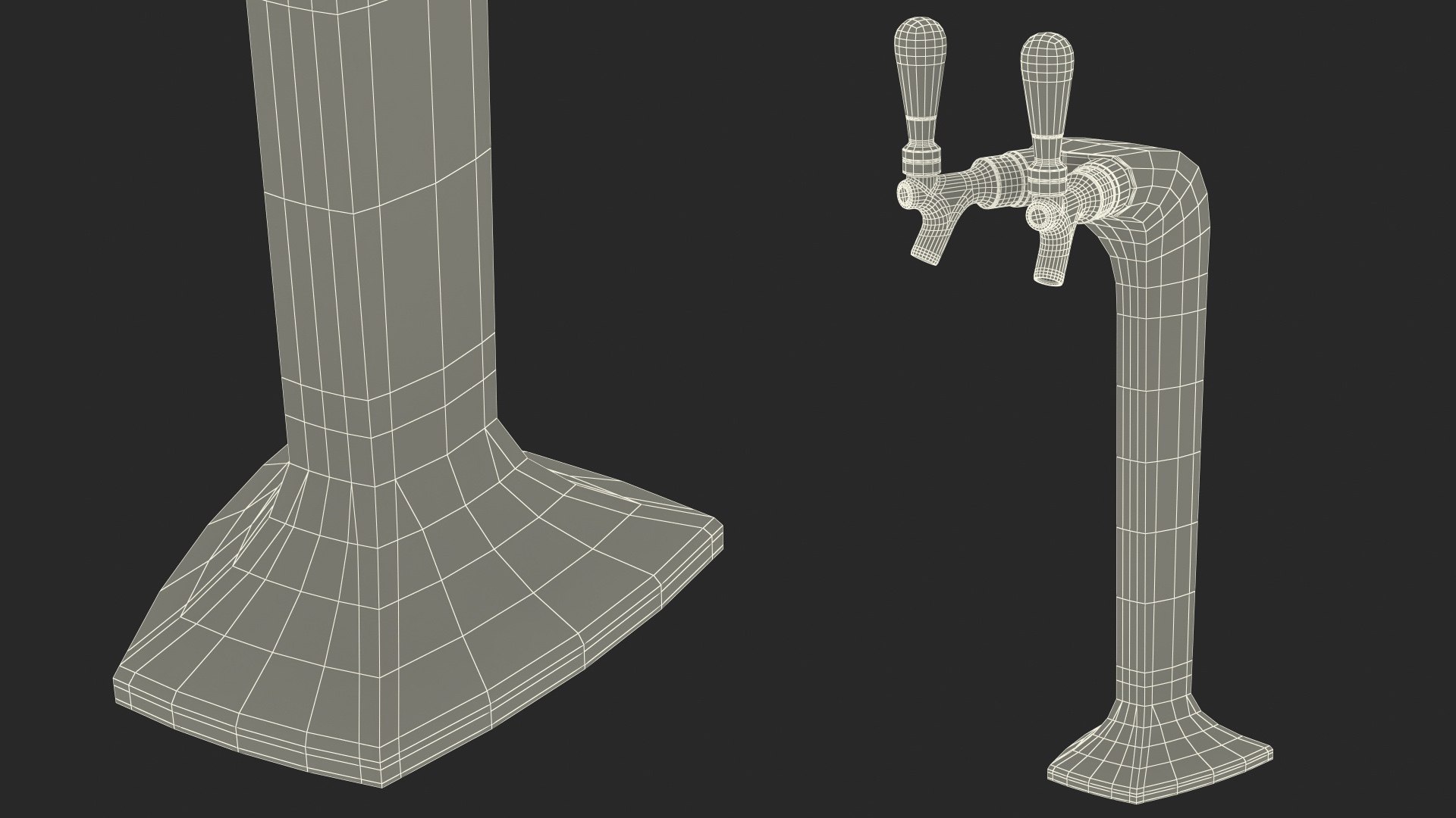 Double Tap Draft Beer 3D Model - TurboSquid 1624465