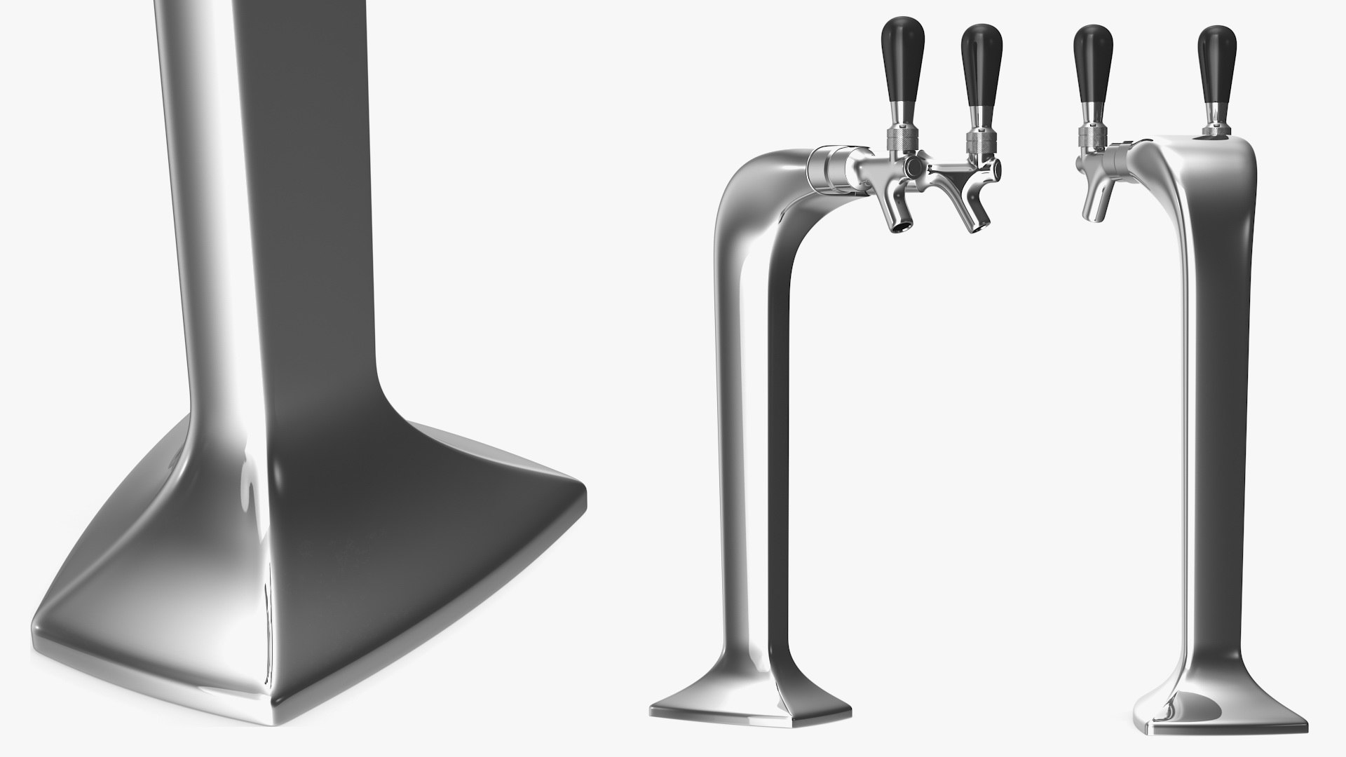 Double Tap Draft Beer 3D Model - TurboSquid 1624465