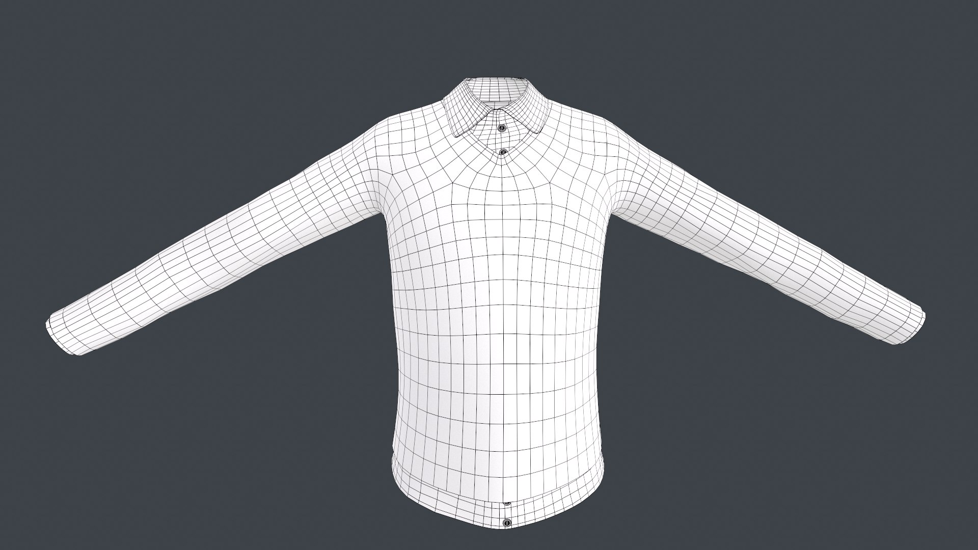 3D Sweater With A Shirt Style 5 - TurboSquid 1986944