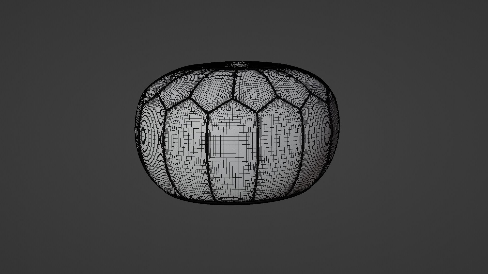 Round Leather Pouffe 3D Model - TurboSquid 2228567