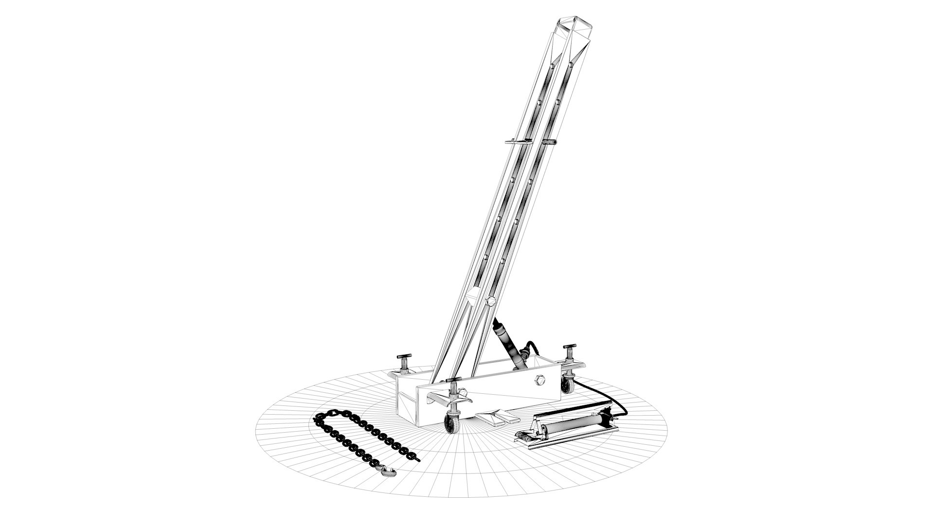 Straightening Bench Model - TurboSquid 1674641