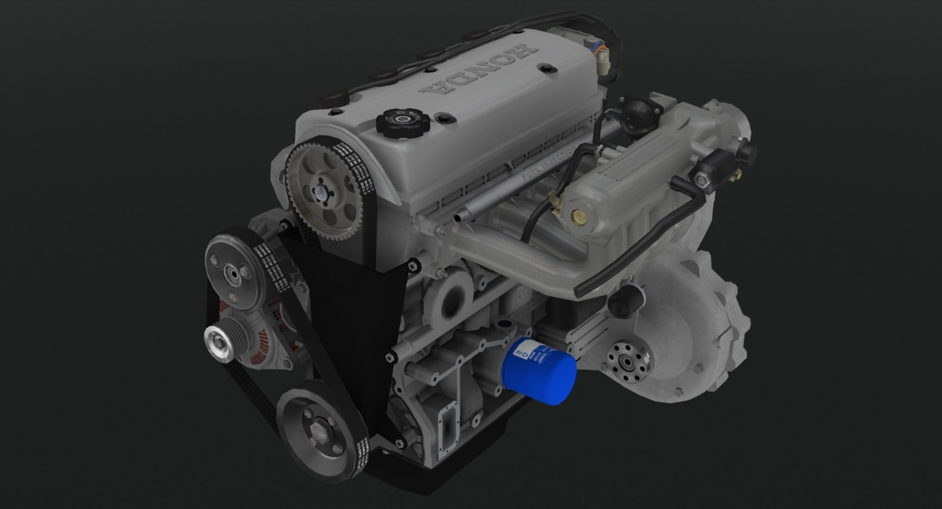 3D Parts Honda D16y7 1 Model - TurboSquid 1442863