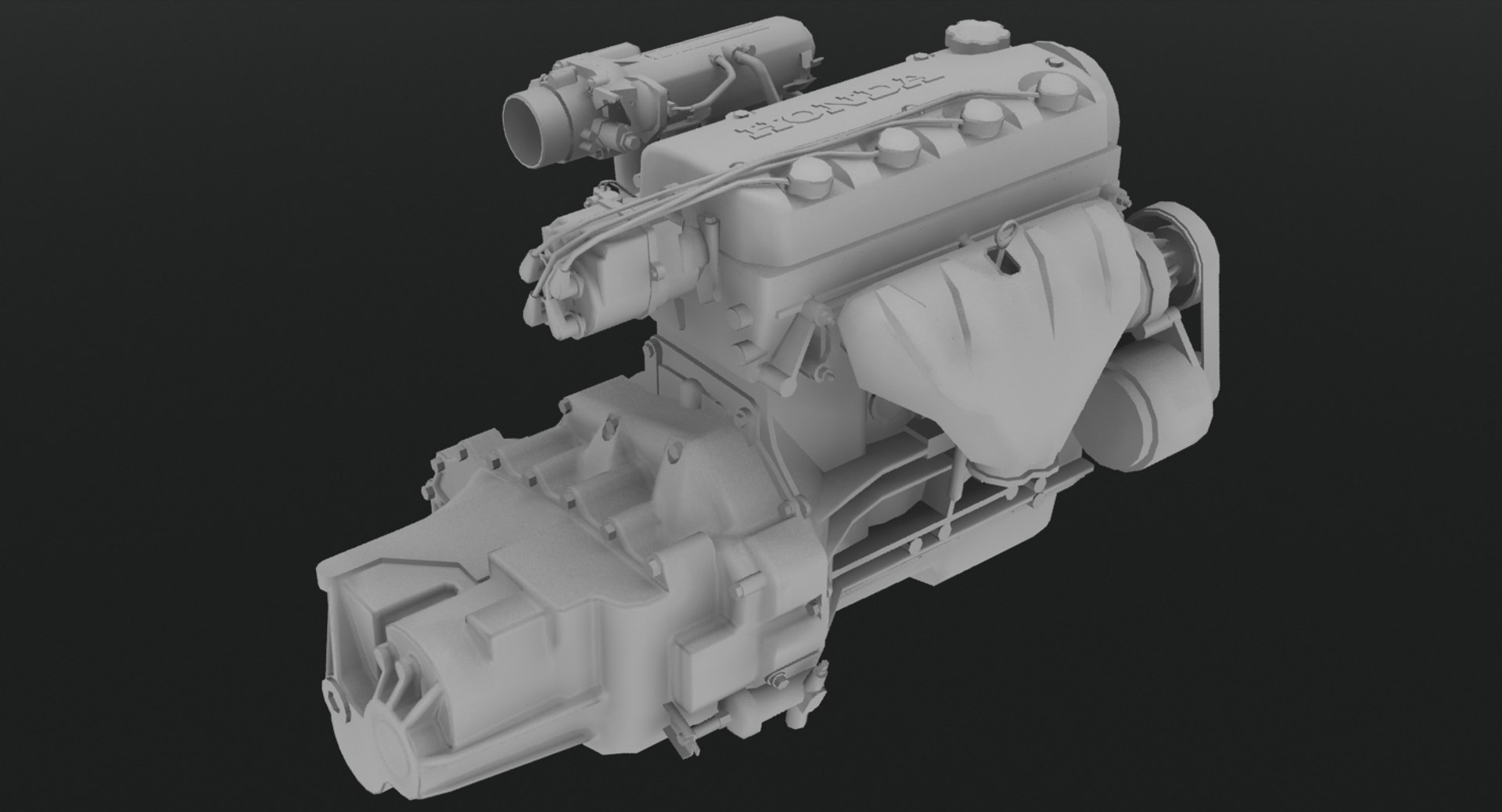 3D parts honda d16y7 1 model - TurboSquid 1442863