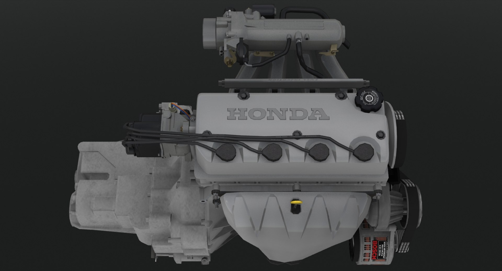 3D parts honda d16y7 1 model - TurboSquid 1442863