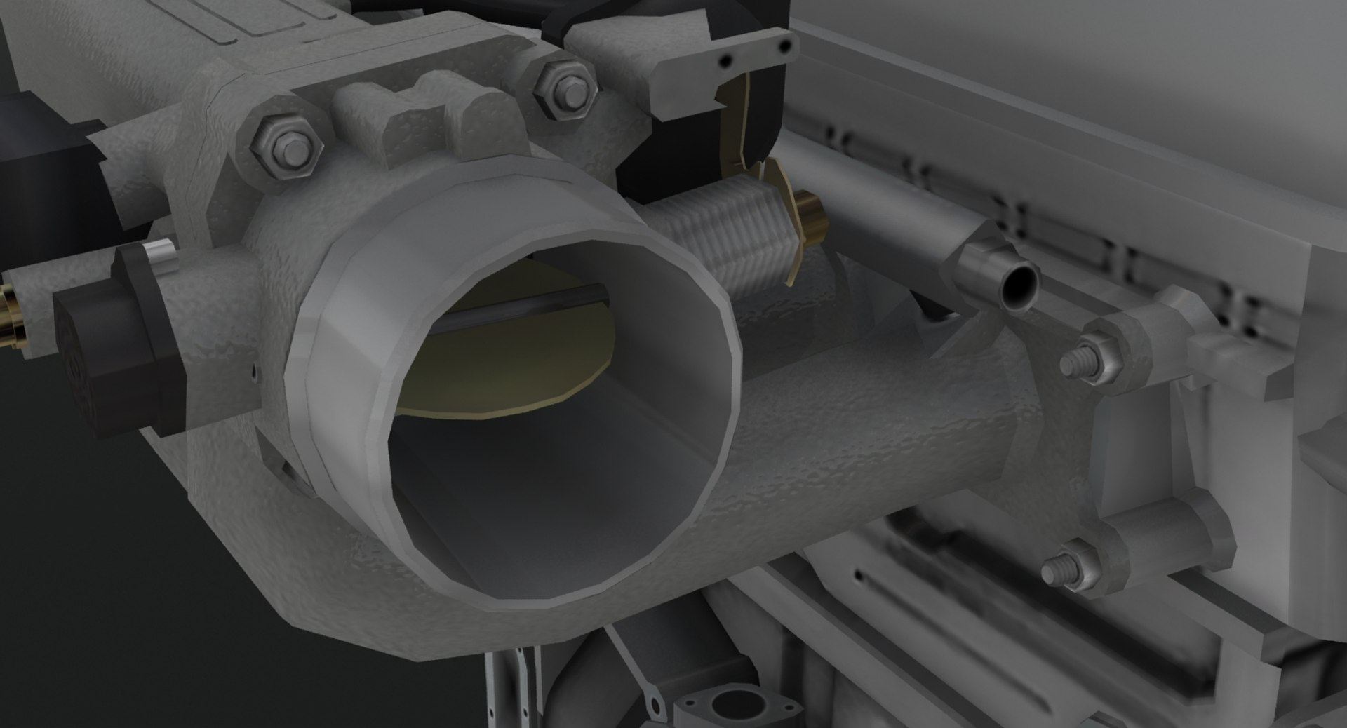 3D parts honda d16y7 1 model - TurboSquid 1442863