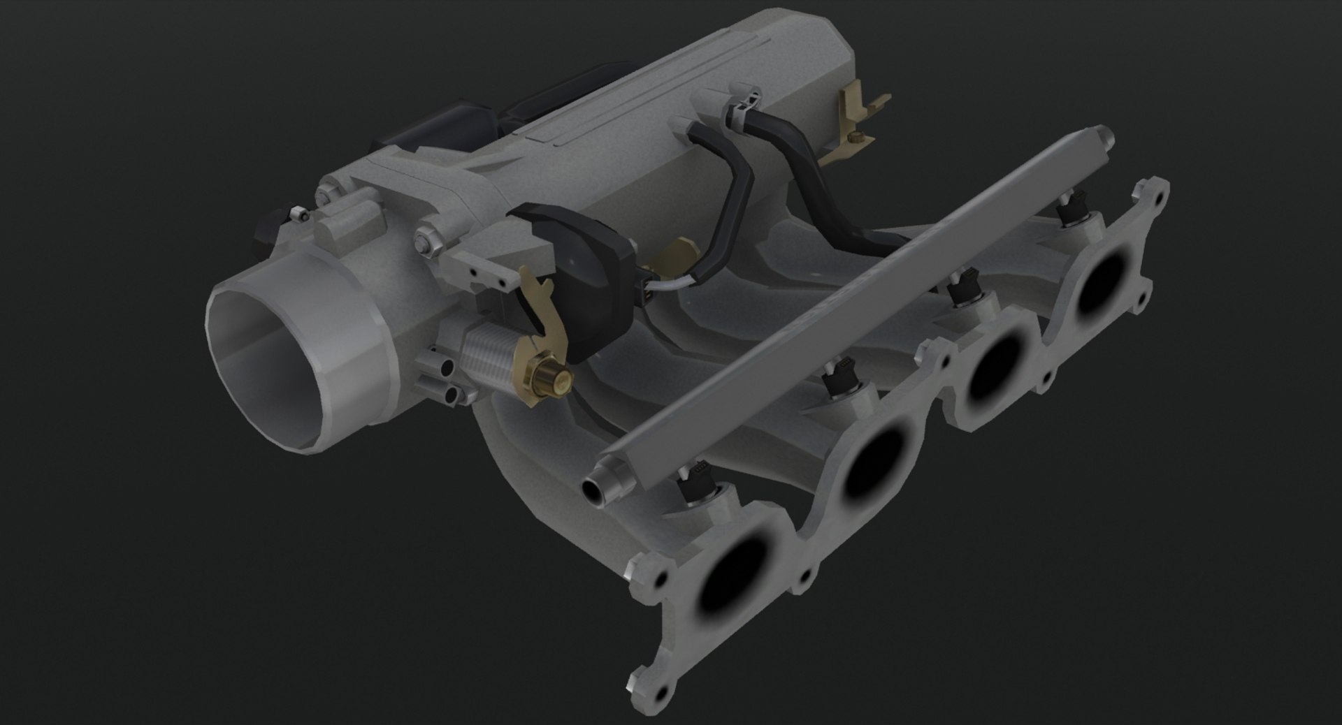 3D parts honda d16y7 1 model - TurboSquid 1442863