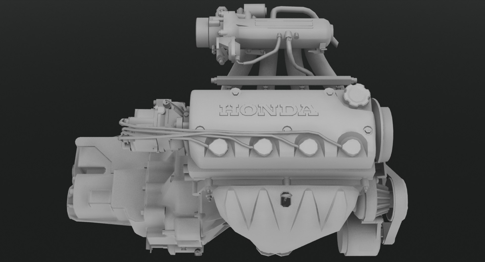 3D parts honda d16y7 1 model - TurboSquid 1442863