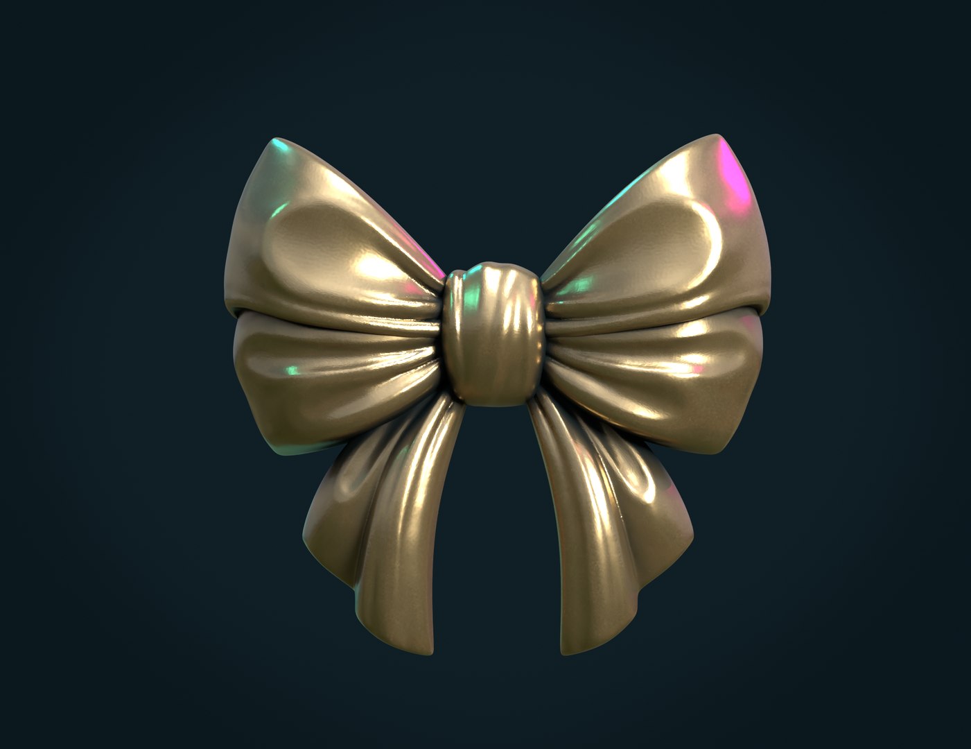 3D Bow Relief - TurboSquid 1624517