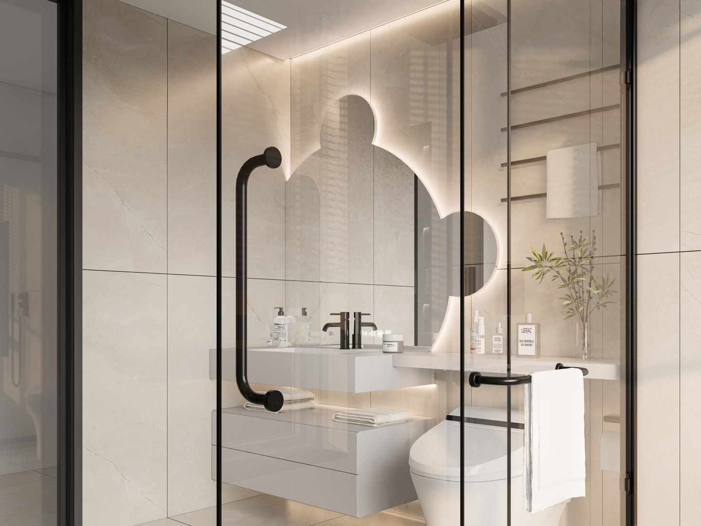 3D Modern bathroom full scene - TurboSquid 2118613