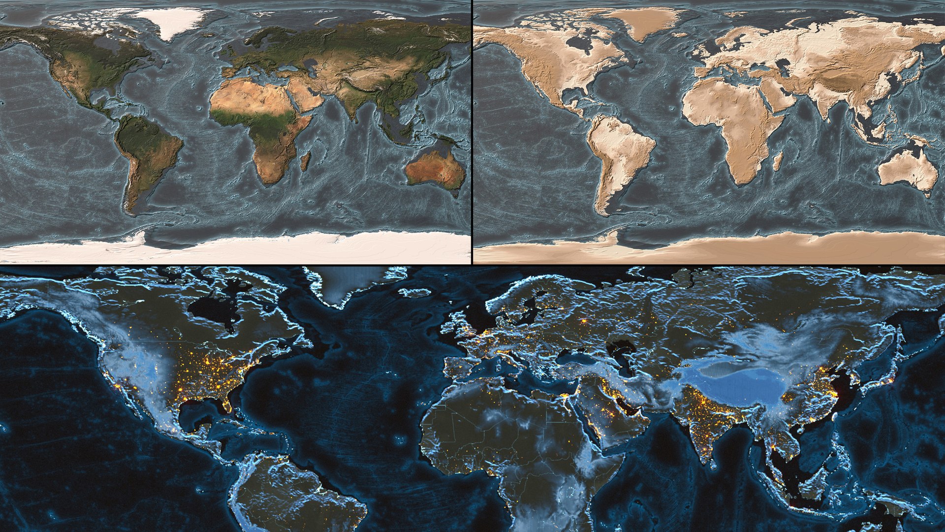 3D World Map Collection - TurboSquid 2079491