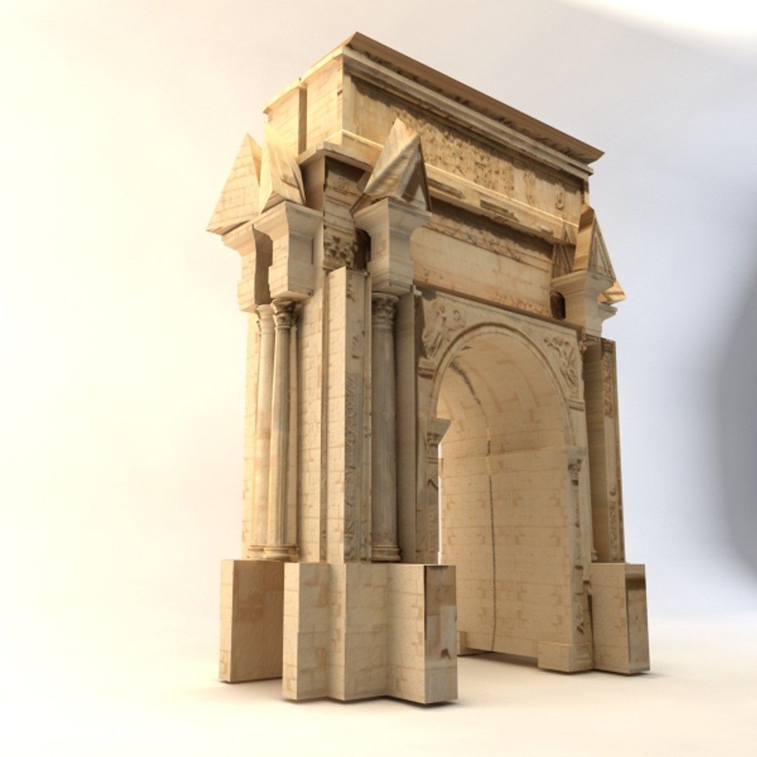 3d Roman Ruins