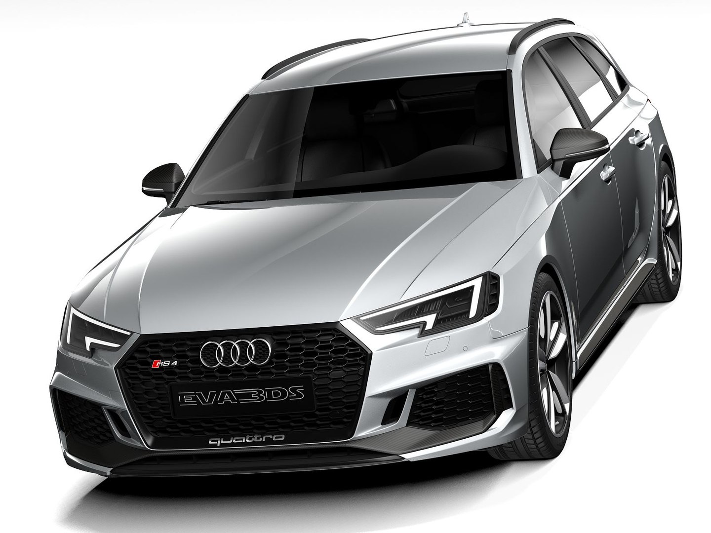 Audi Rs4 Avant 2020 3D Model - TurboSquid 1389320