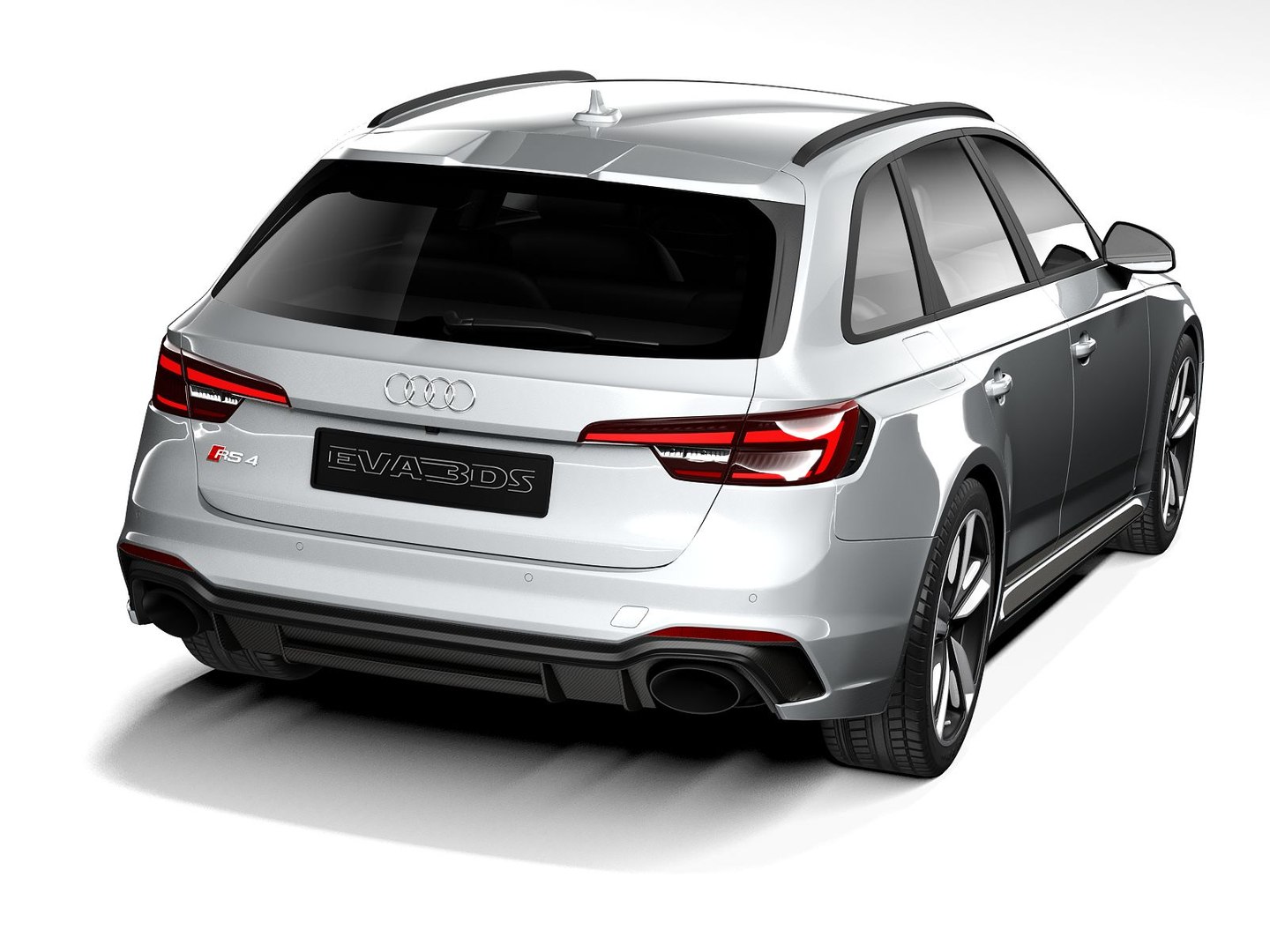 Audi Rs4 Avant 2020 3D Model - TurboSquid 1389320