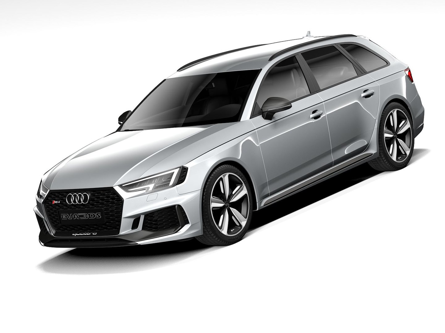 Audi Rs4 Avant 2020 3D Model - TurboSquid 1389320