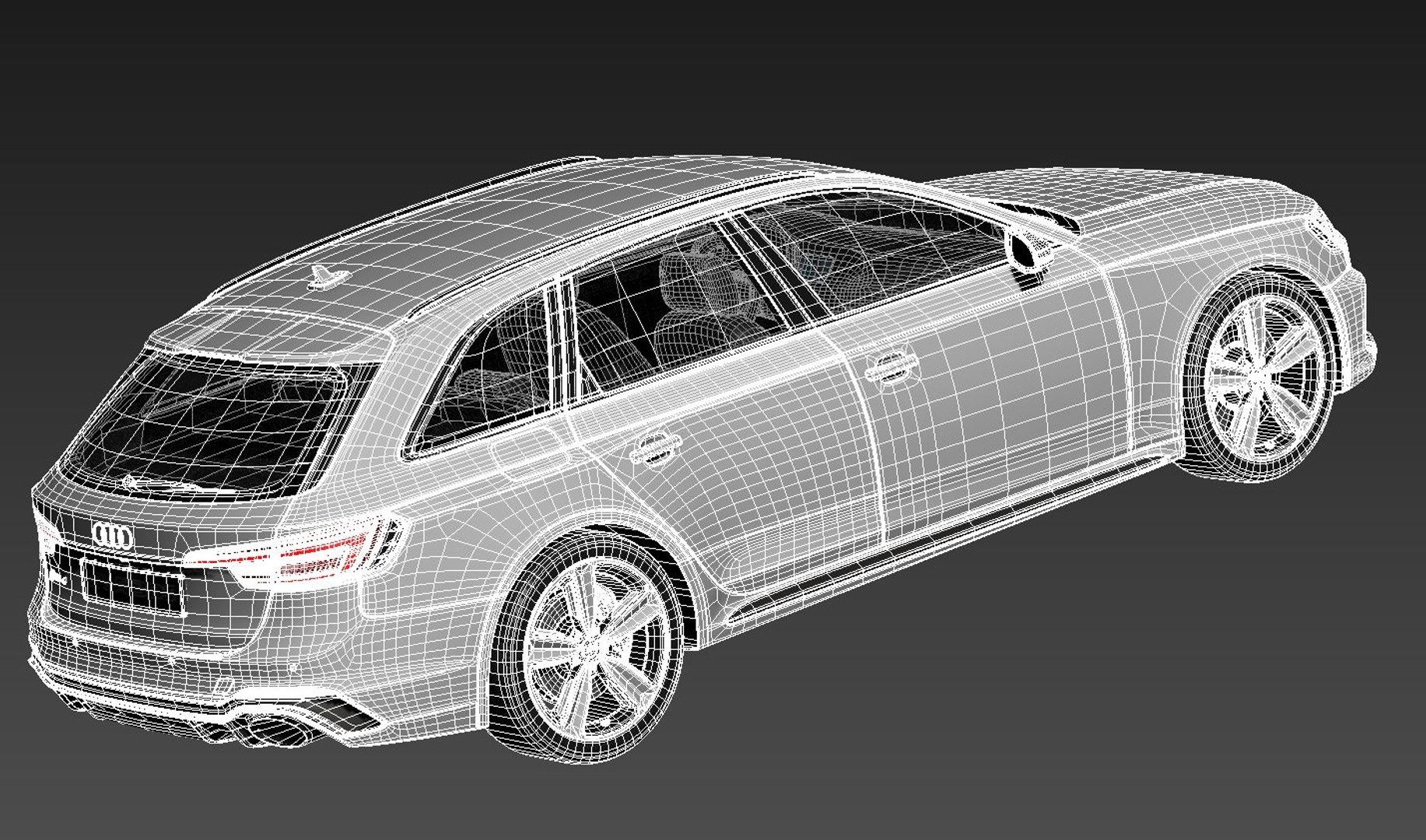 Audi Rs4 Avant 2020 3D Model - TurboSquid 1389320