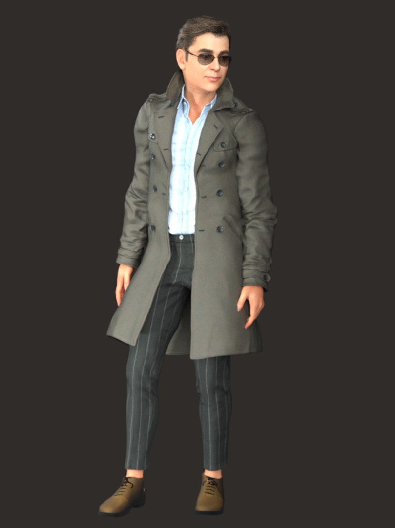 3D Realistic Rigged Professional Office Man Character 3D Model ...