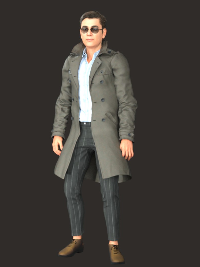 3D Realistic Rigged Professional Office Man Character 3D Model ...