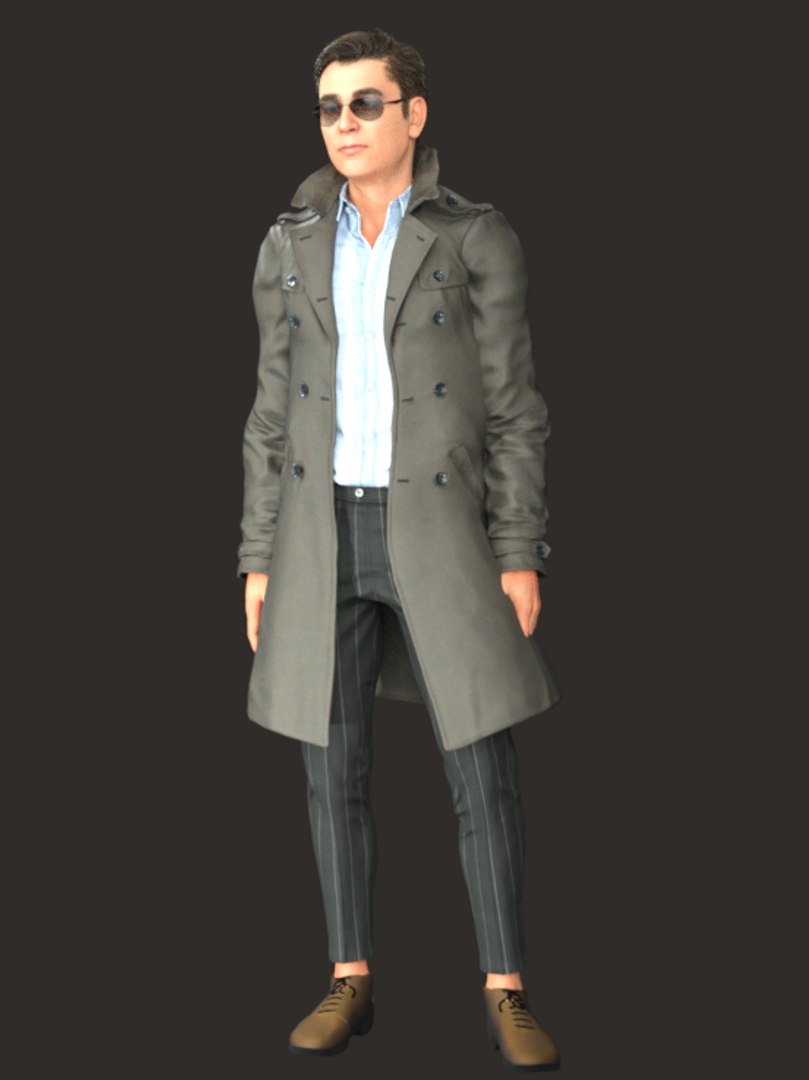 3D Realistic Rigged Professional Office Man Character 3D Model ...