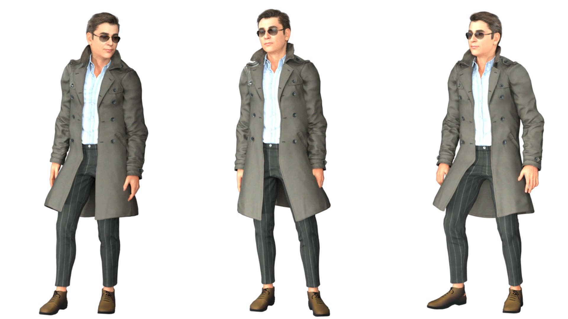 3D Realistic Rigged Professional Office Man Character 3D Model ...