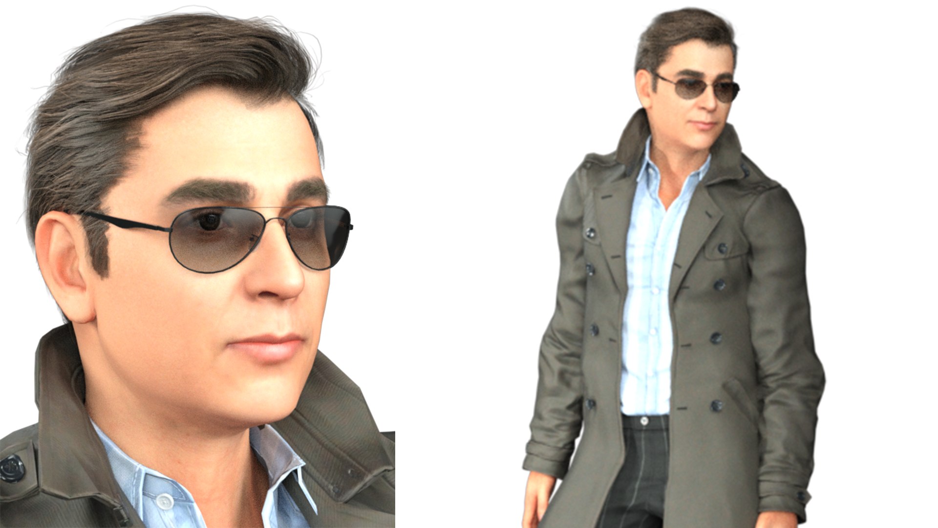 3D Realistic Rigged Professional Office Man Character 3D Model ...
