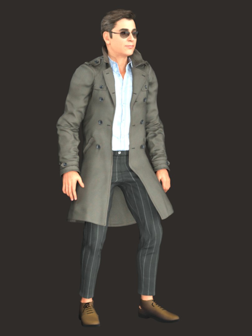 3D Realistic Rigged Professional Office Man Character 3D Model ...