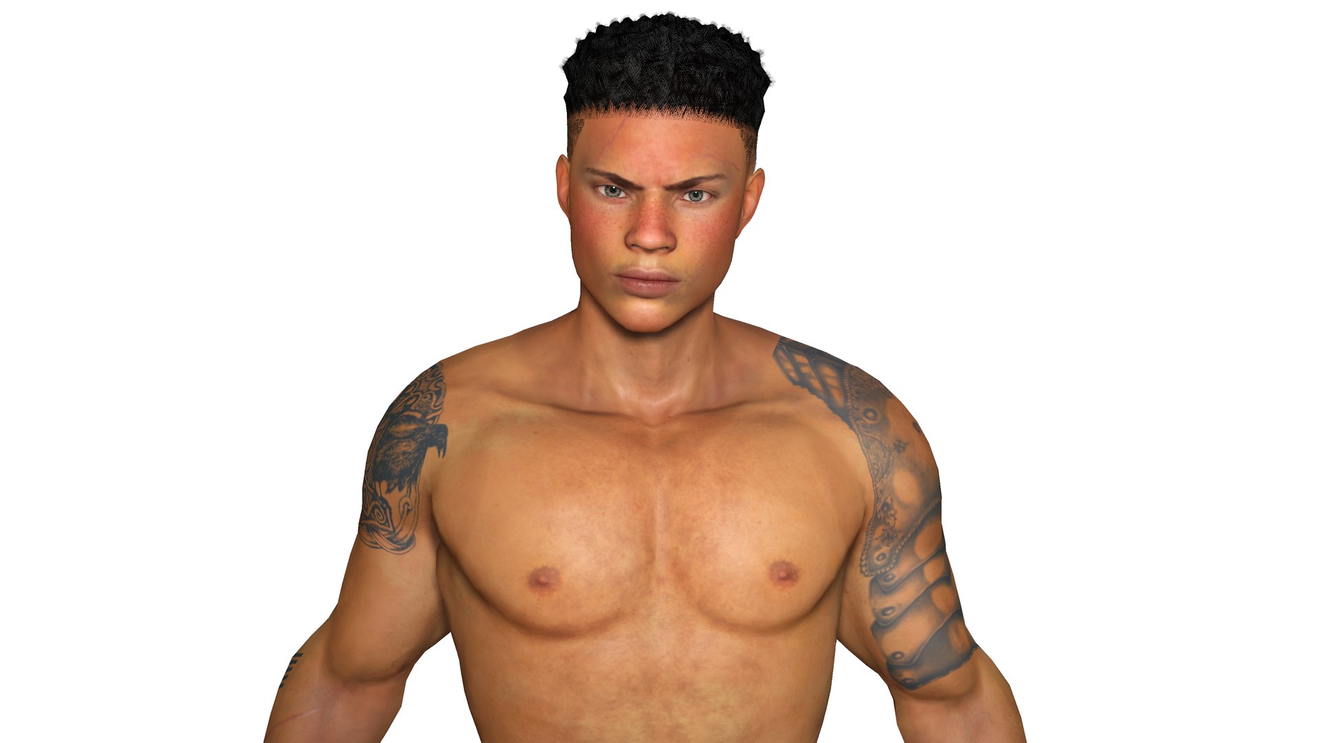 3D AAA 3D APOCALYPTIC- SURVIVAL- REALISTIC RIG GAME READY CHARACTER ...