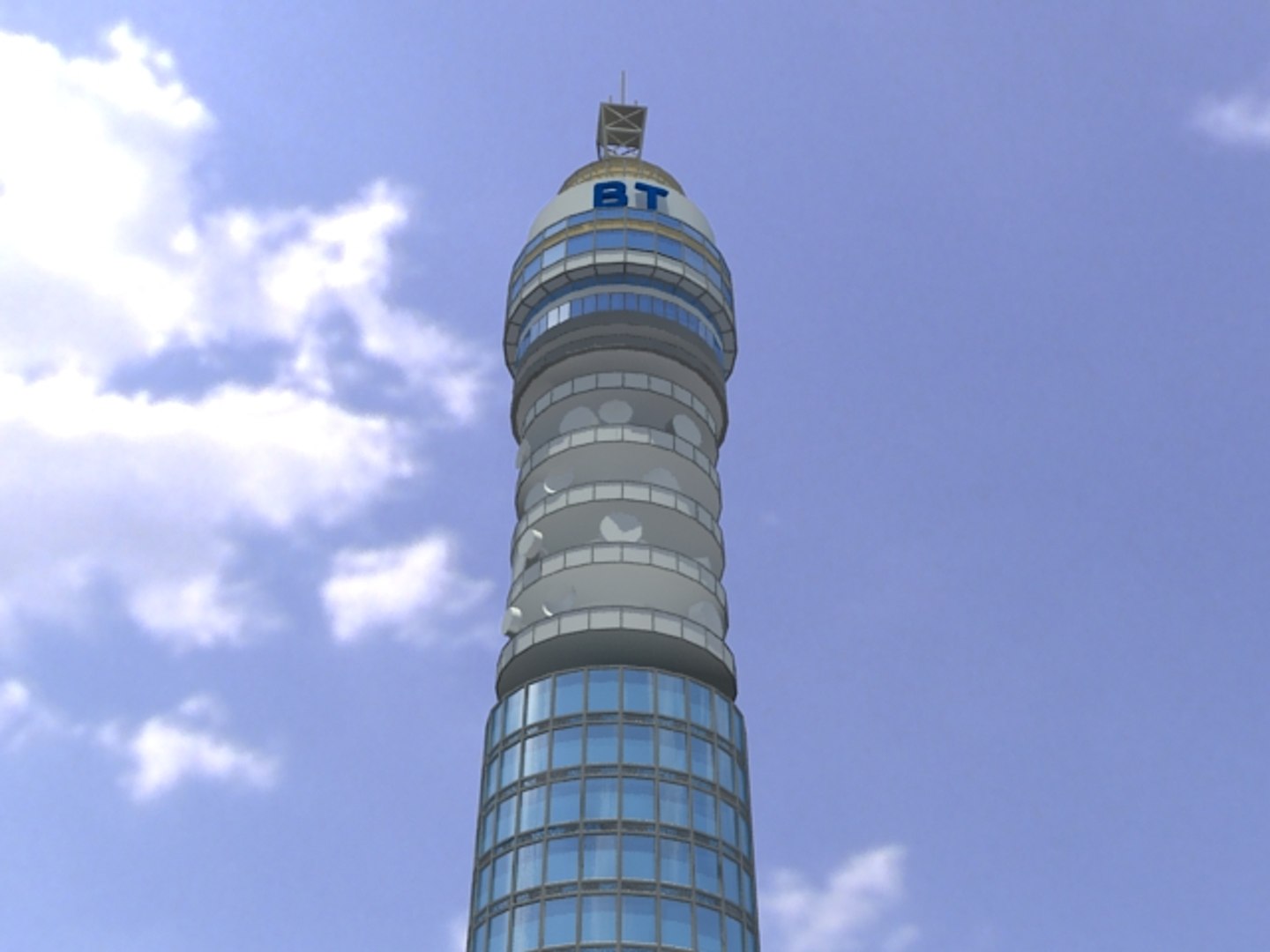 Bt Tower 3d 3ds