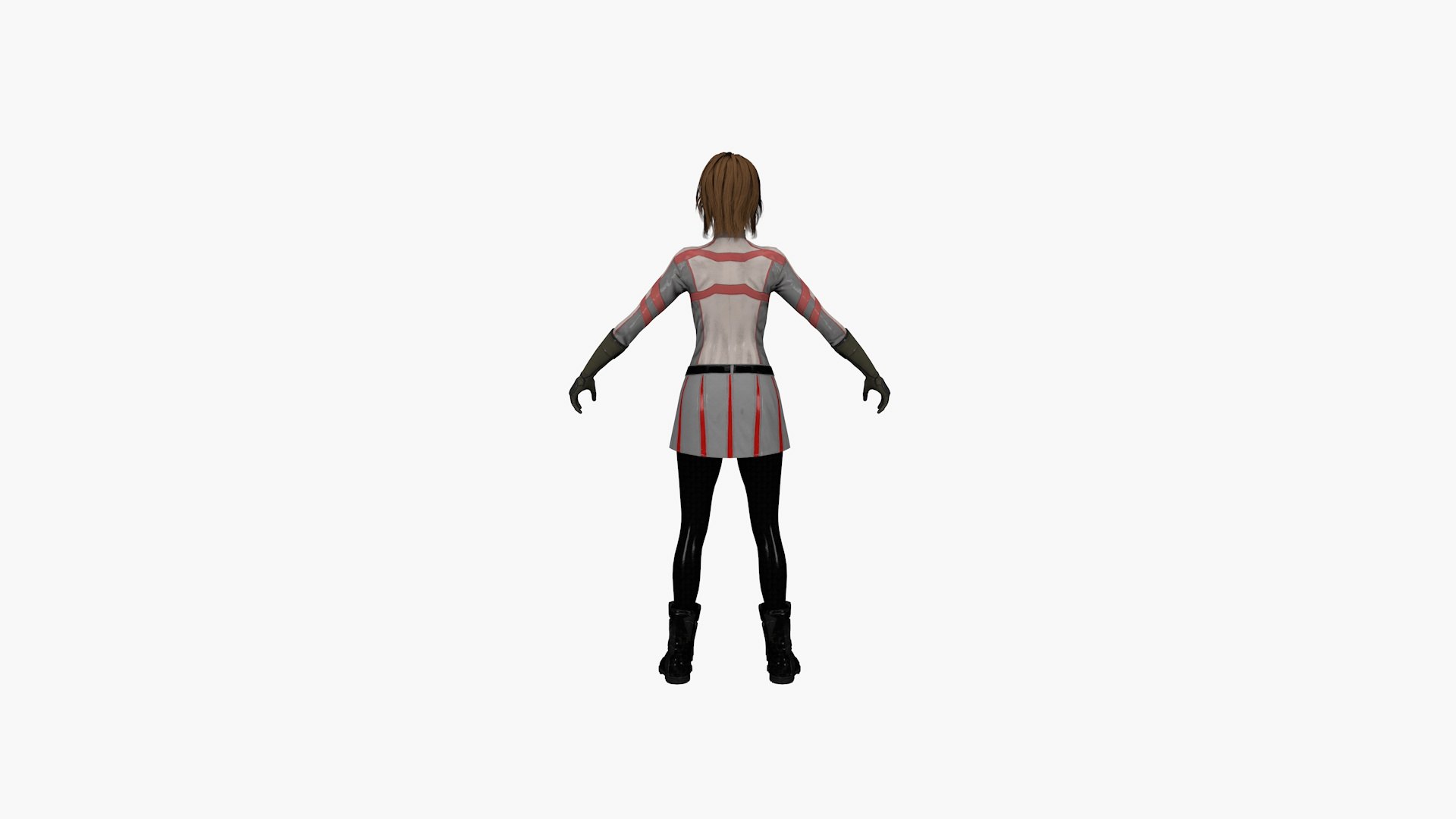Warrior Riho 3D - TurboSquid 2075033