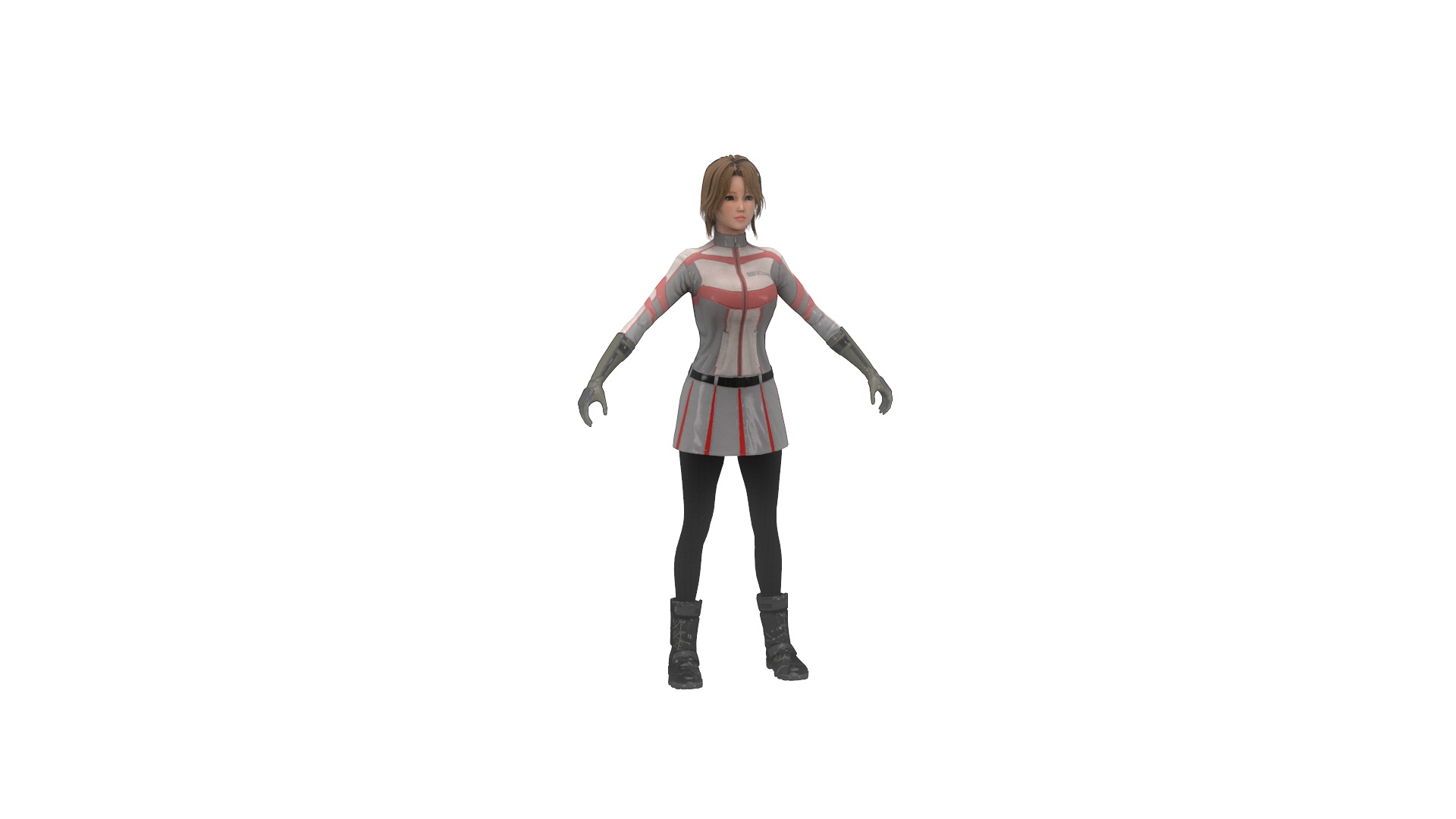 Warrior Riho 3D - TurboSquid 2075033