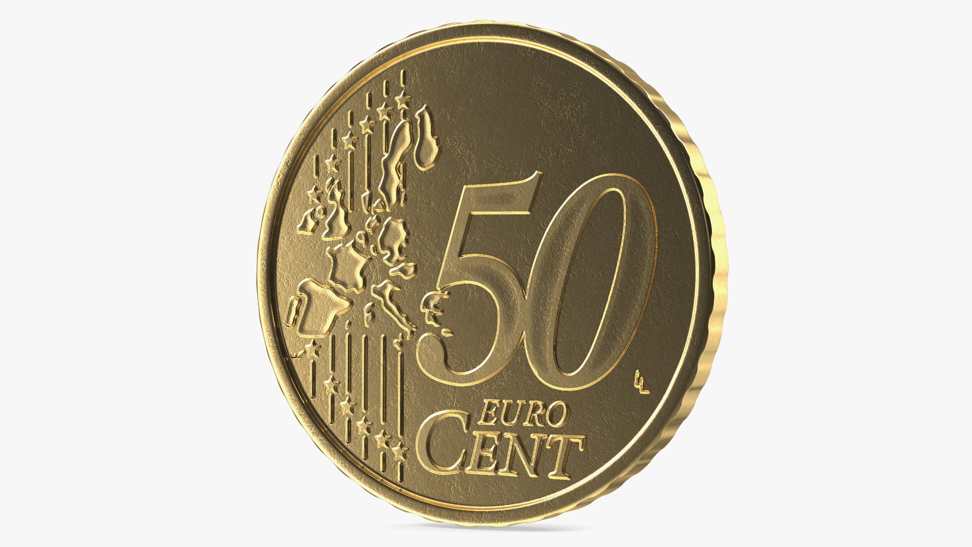 3D Italy 50 Euro Cent - TurboSquid 2122373