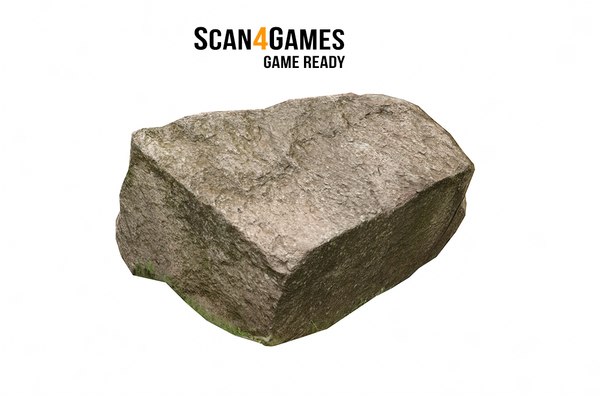 3D модель Rock 5 Scan HD + LODs - TurboSquid 913814