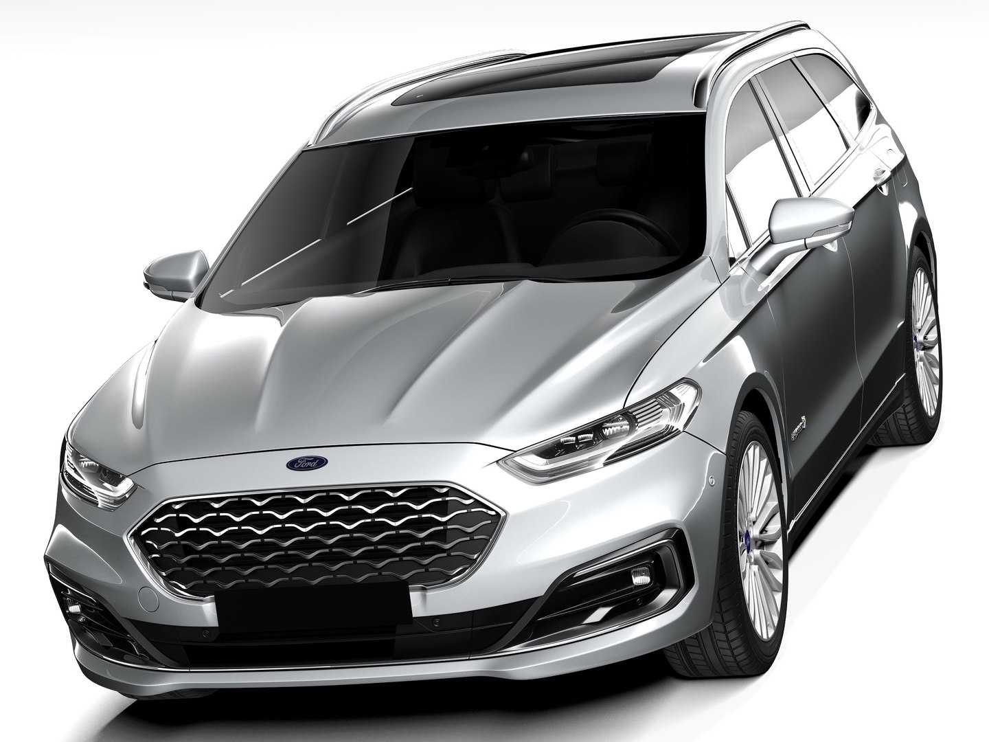 3D Ford Mondeo Vignale Estate 2020 - TurboSquid 2224171