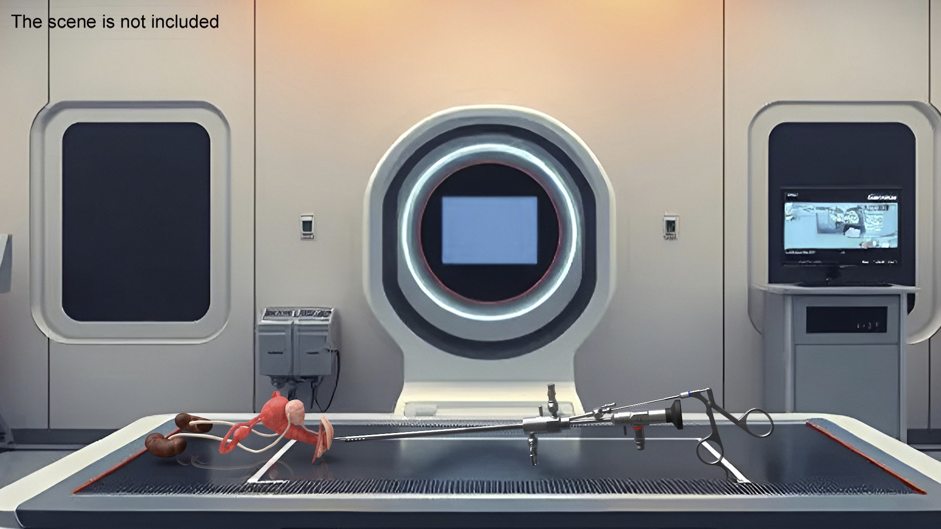 Female Reproductive System Exam By Hysteroscope 3D Model - TurboSquid ...