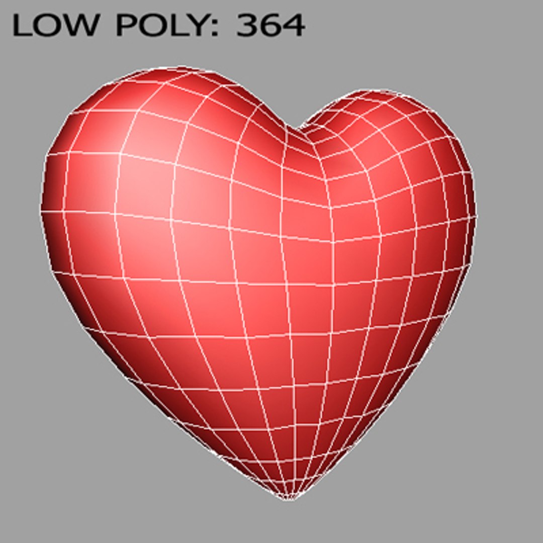 Valentines Heart 3d Model