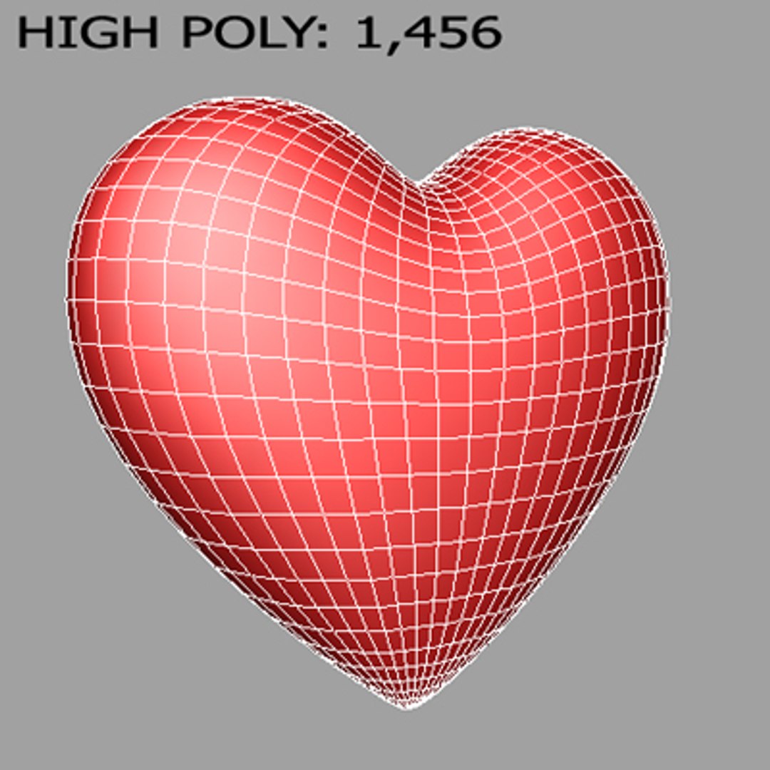 Valentines Heart 3d Model