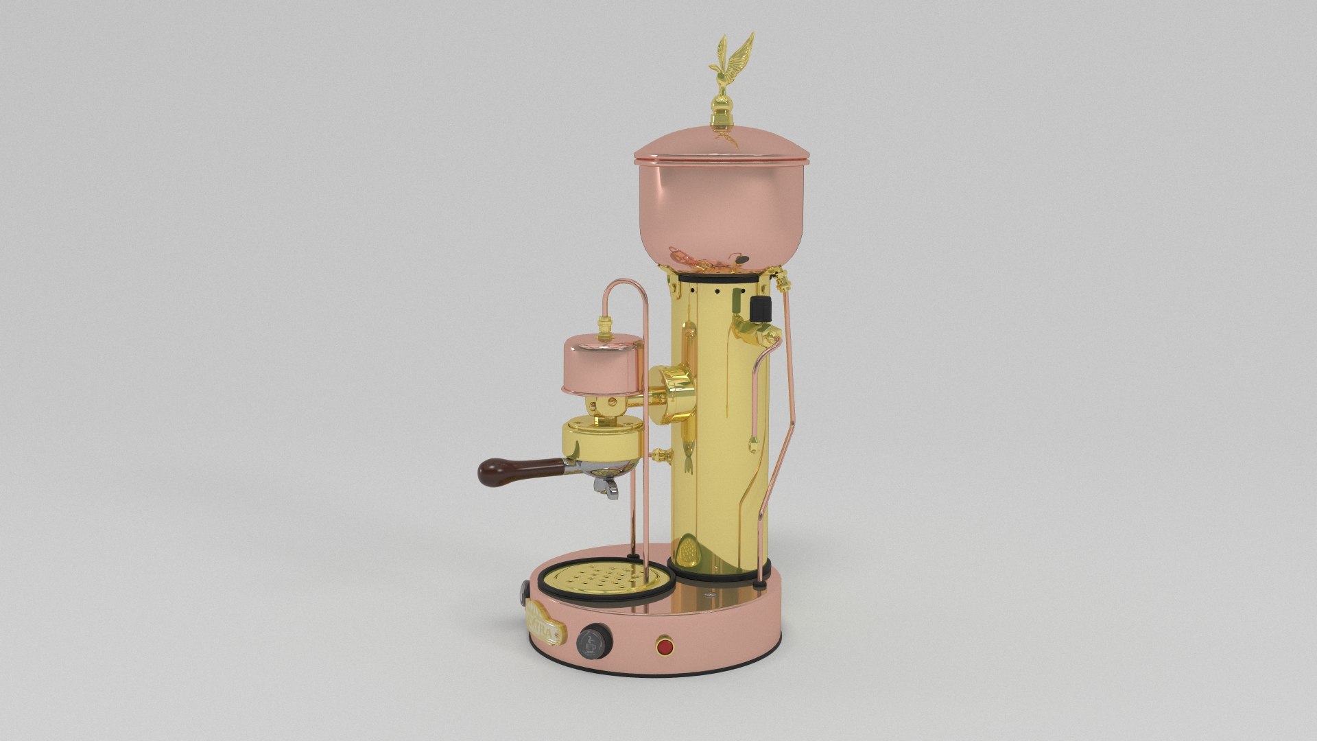 3D model coffe micro semiautomatic - TurboSquid 1684008