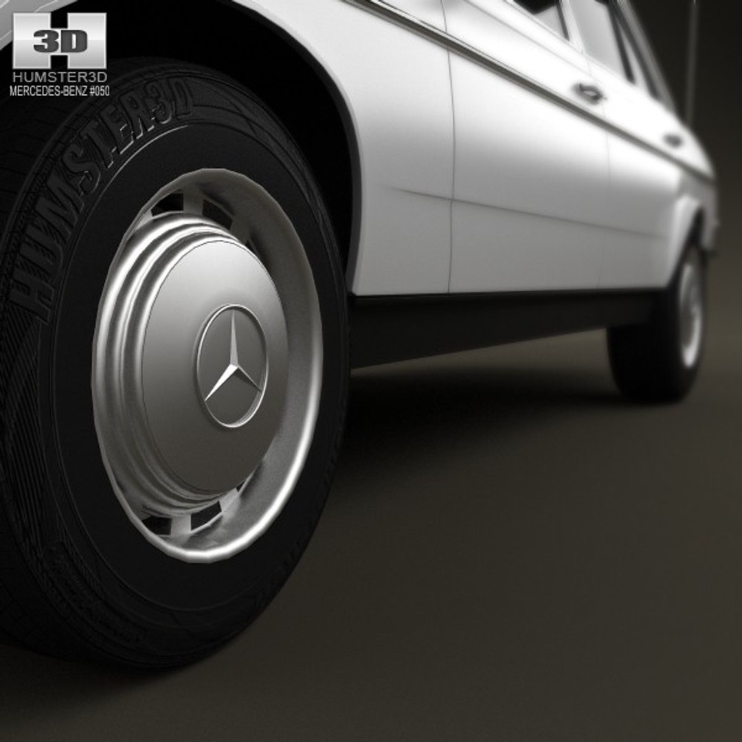 3ds mercedes-benz w123 sedan