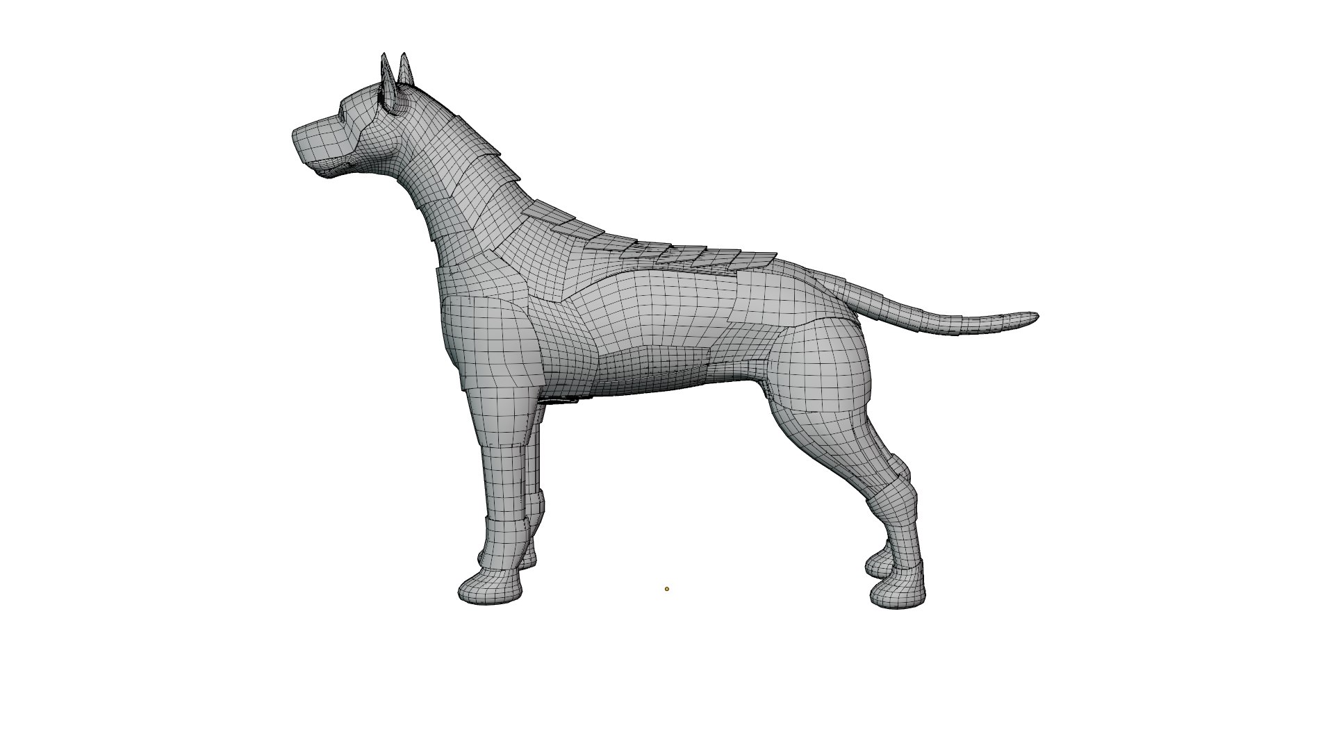3D Dog Sci-fi Armor - TurboSquid 2153003