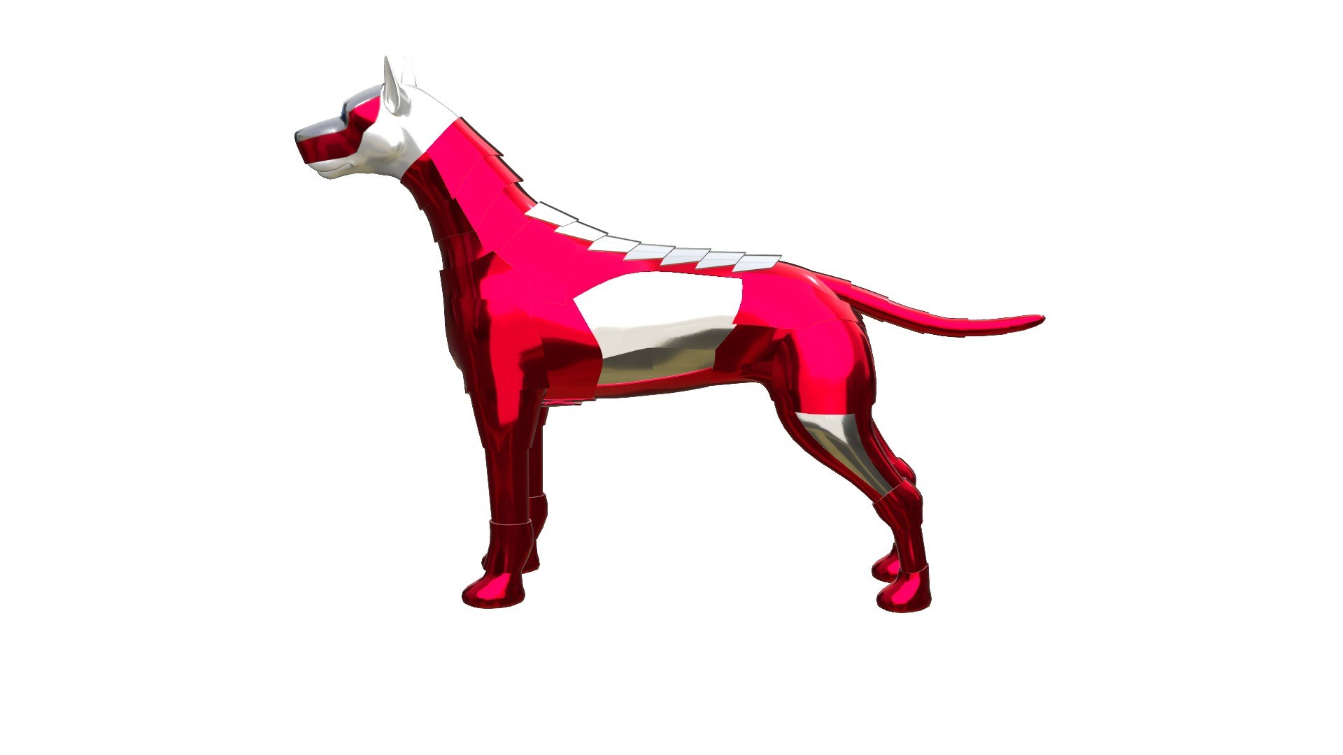 3D Dog Sci-fi Armor - TurboSquid 2153003