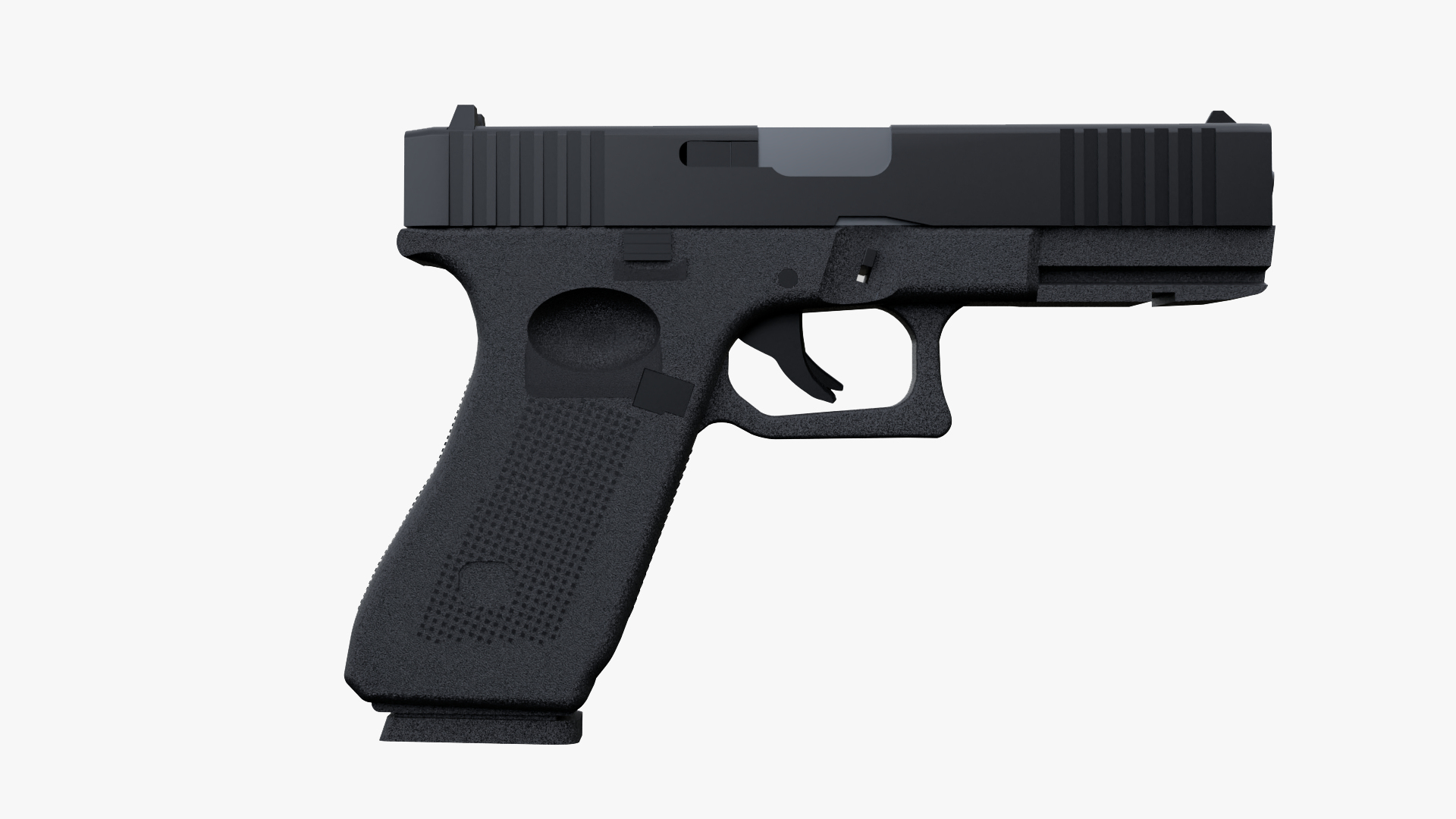 3D Glock 17 Model - TurboSquid 1969475
