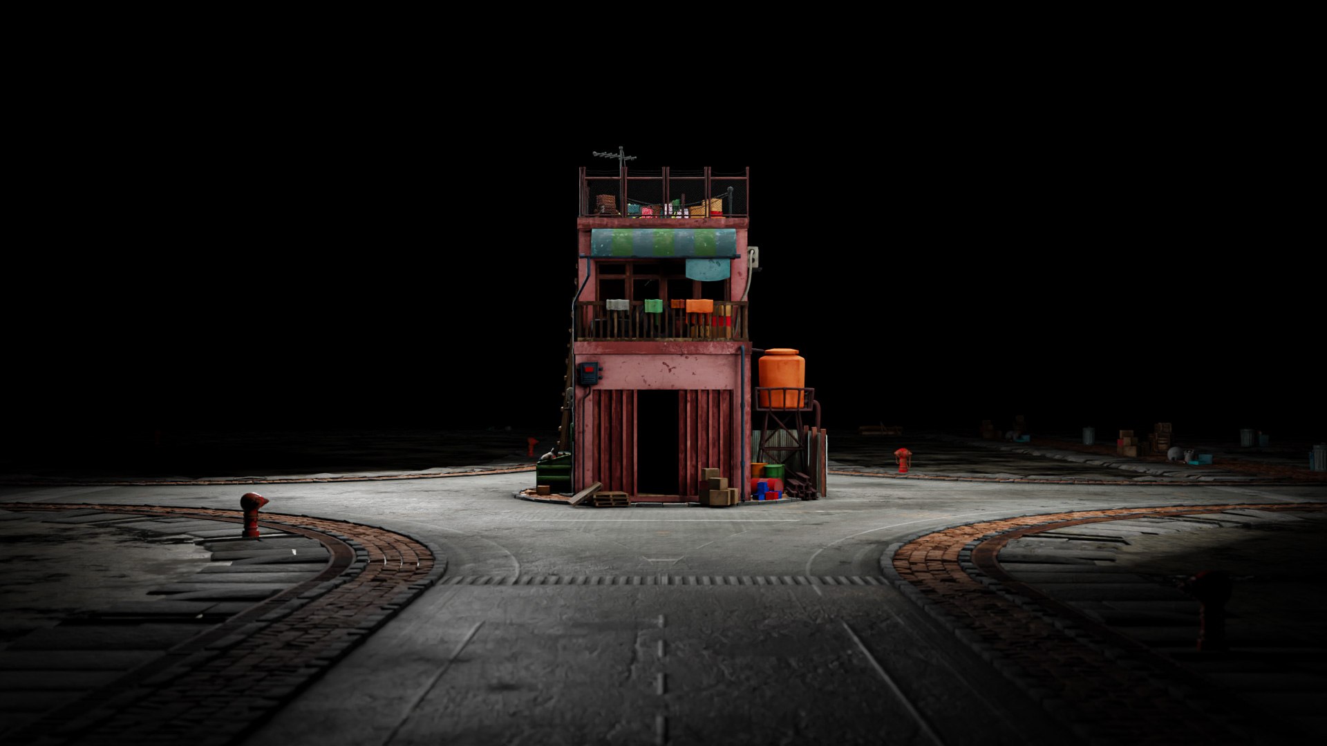 ASIAN URBAN BUILDING HONGKONG 01 3D - TurboSquid 2177550