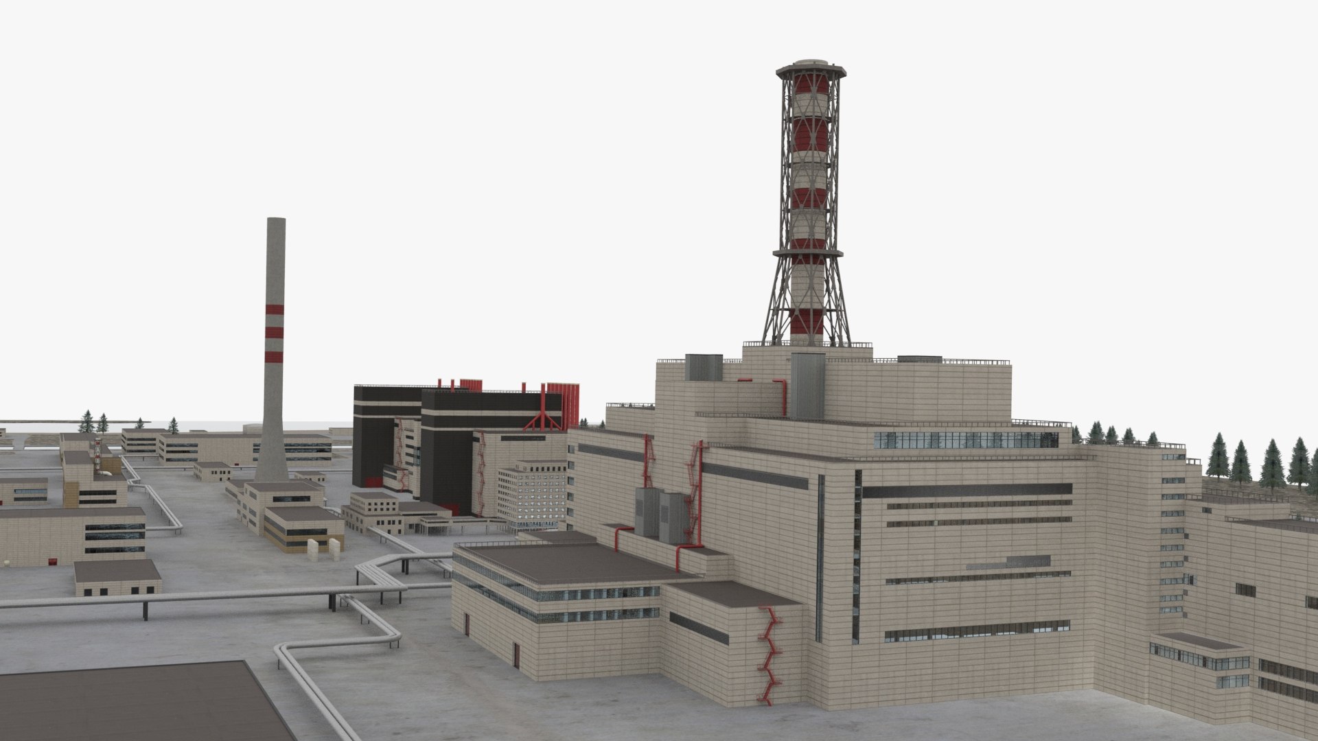Chernobyl Reactor 3D Model - TurboSquid 2280876