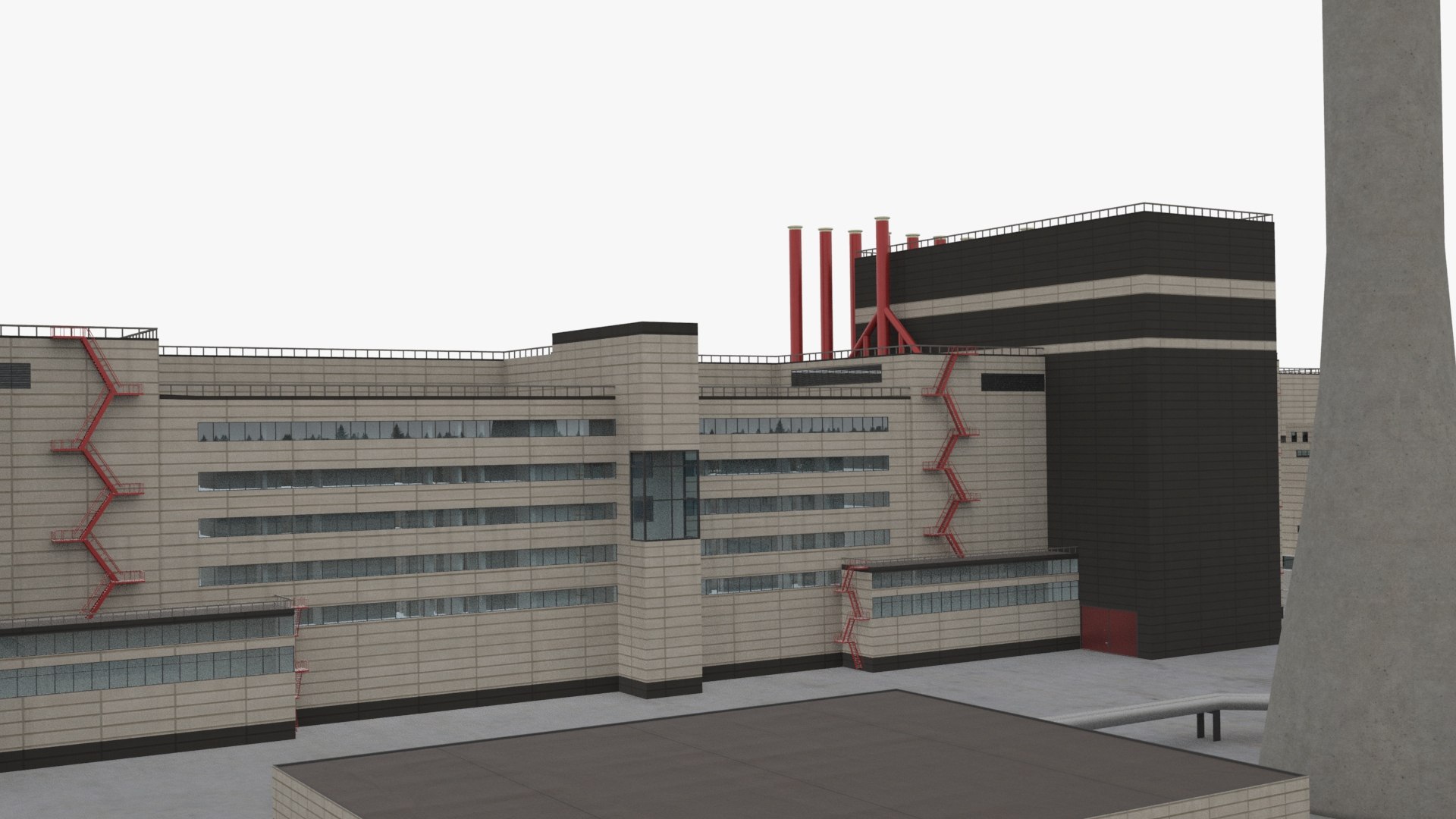 Chernobyl Reactor 3D Model - TurboSquid 2280876